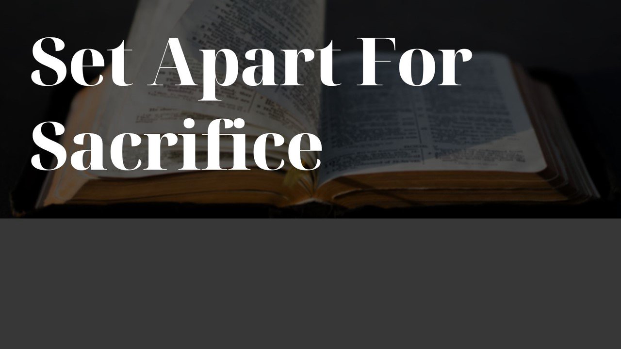 Sacrifice Your Dream - CareView Community Church