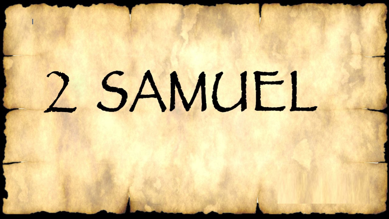 2 Samuel 14:1-33. La justicia ciega - Calvary Chapel En La Luz