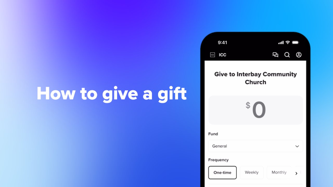 Subsplash Giving | How to give a gift - Subsplash