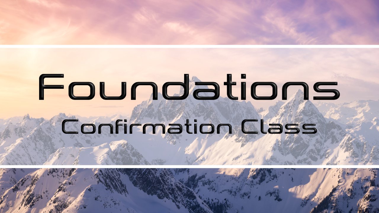 Confirmation Class Presbyterian