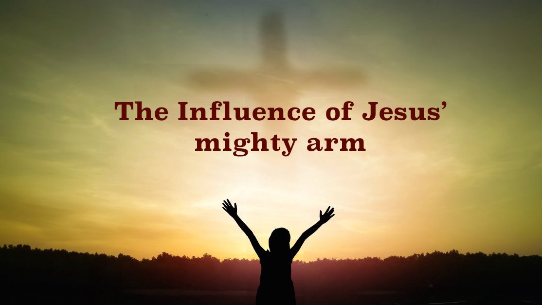 Influence of Jesus' mighty arm - ICGC, Dominion Temple, NY