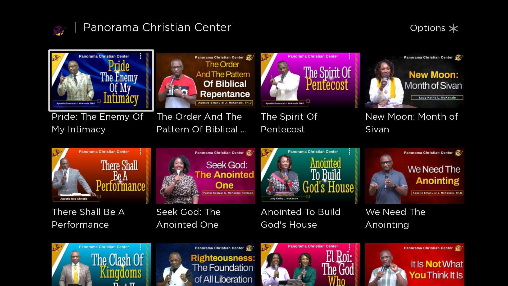 App - Panorama Christian Center