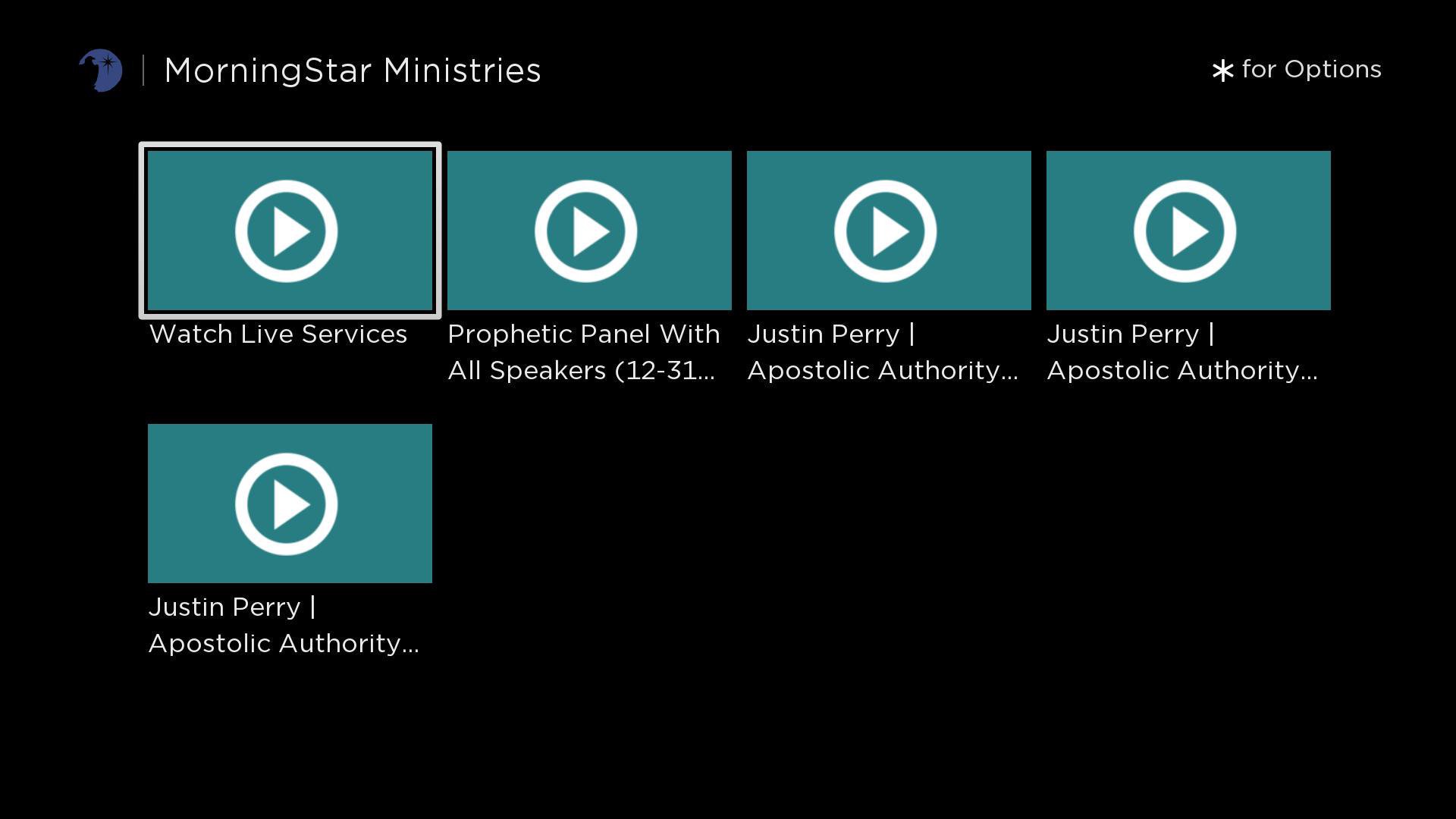 App - MorningStar Ministries