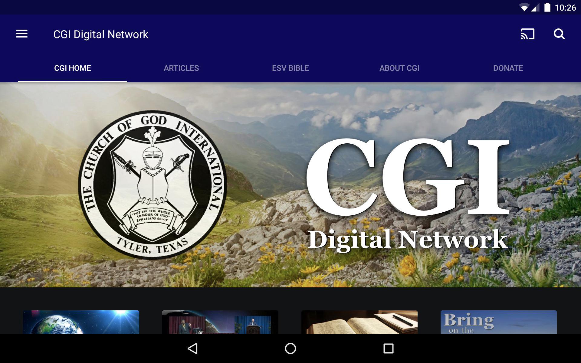 App - CGI Digital Network