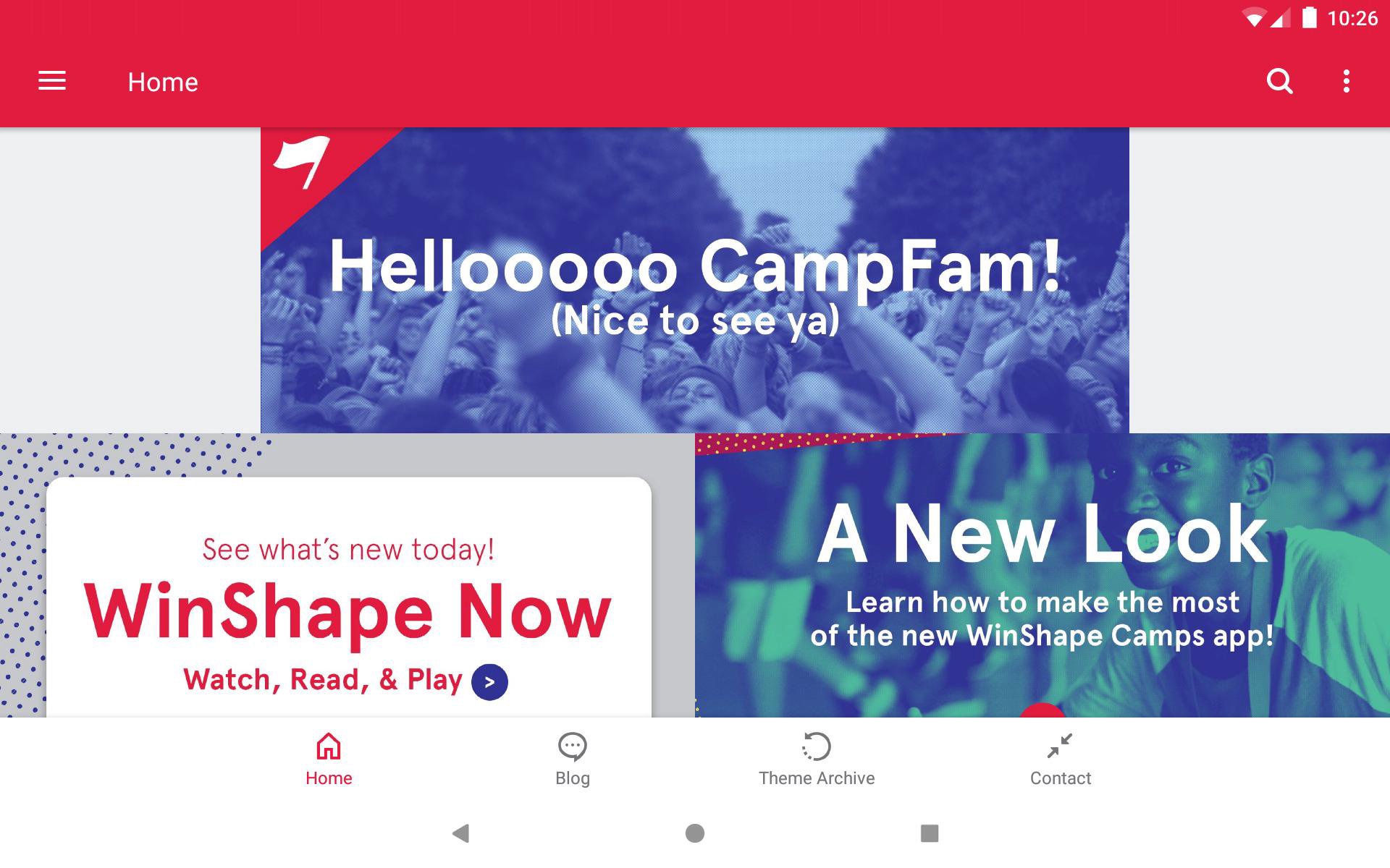 App - WinShape Camps