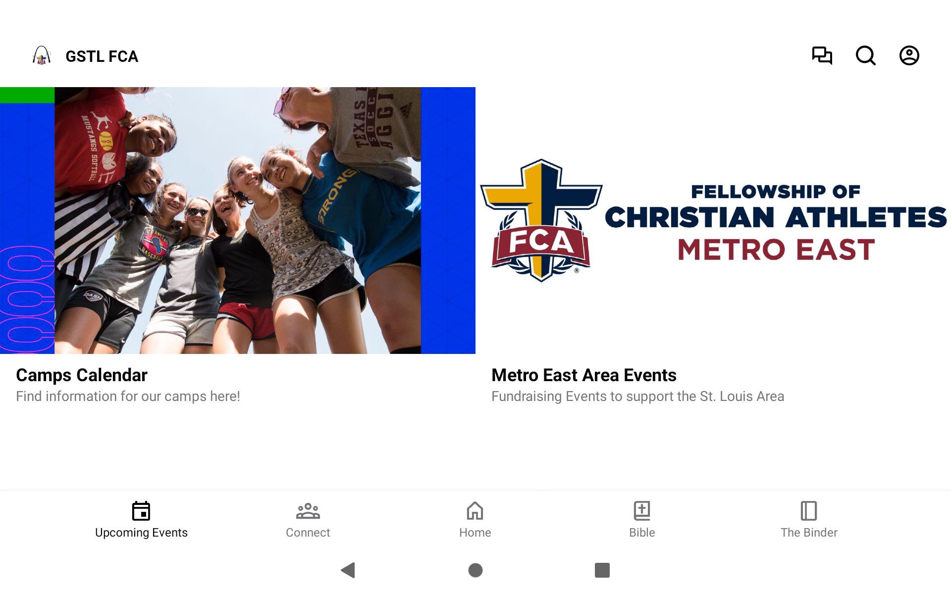App - Fellowship of Christian Athletes - St. Louis