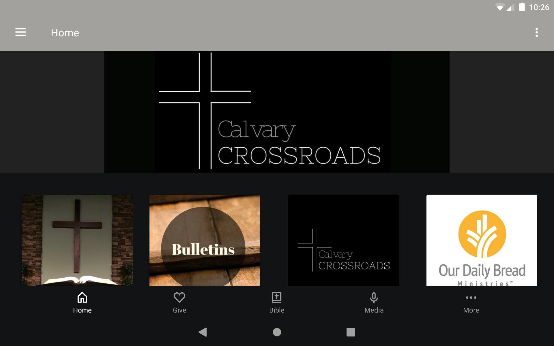 App - Calvary Crossroads Church