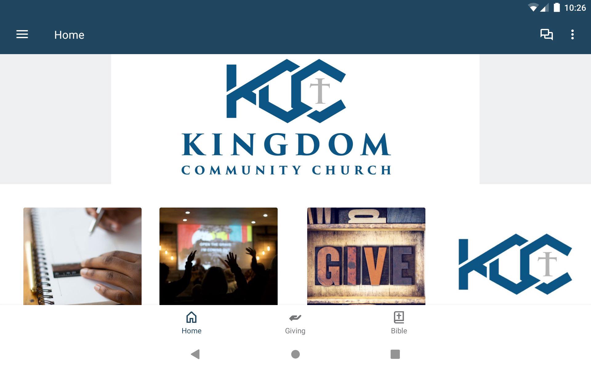 App - Kingdom Community Church