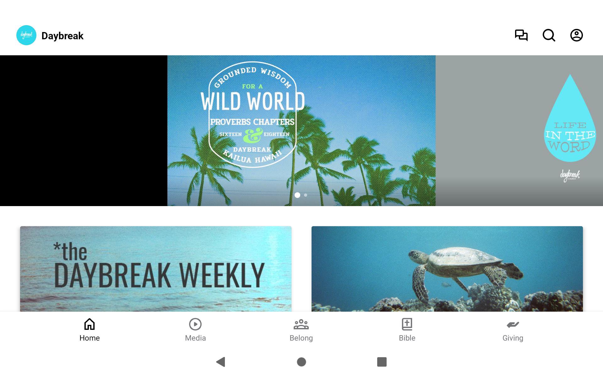 App - Daybreak Church