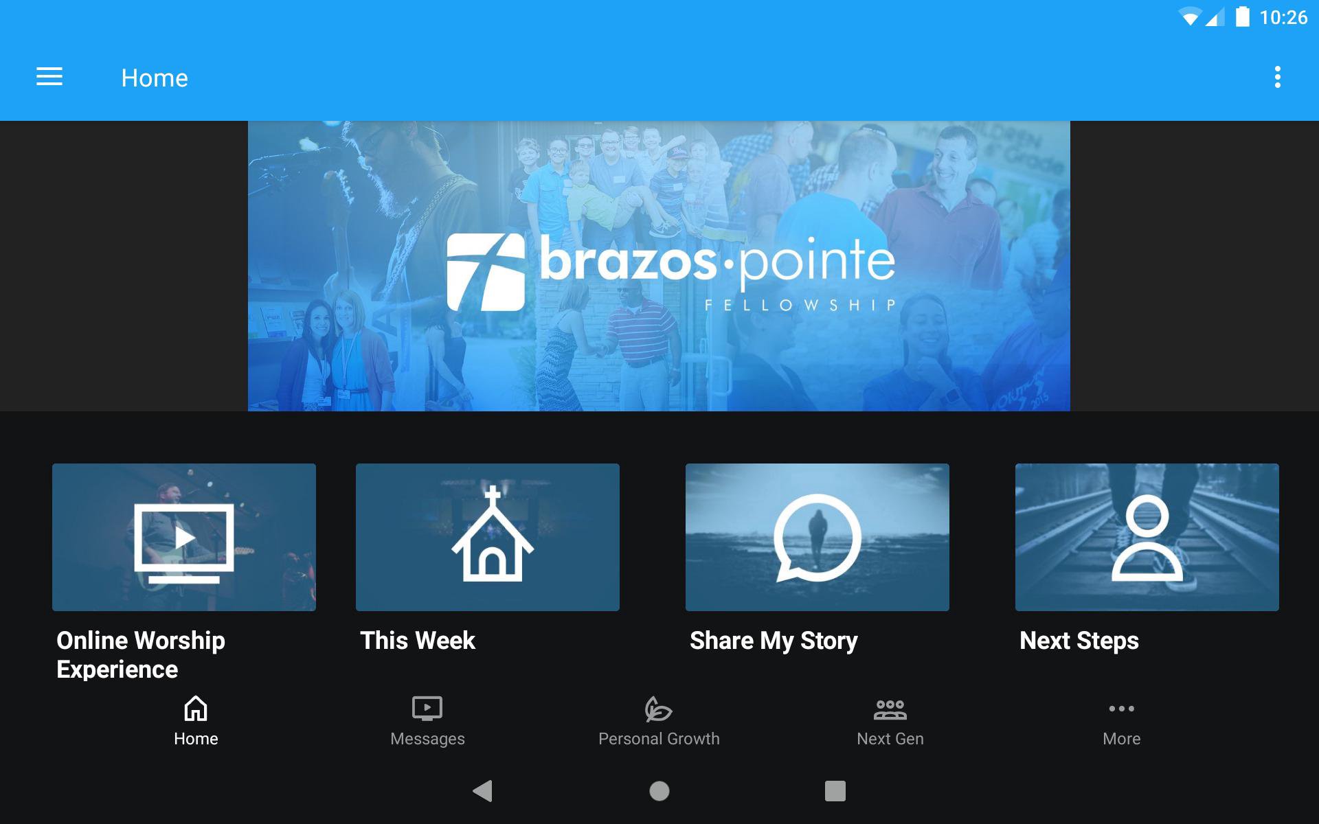 App - Brazos Pointe Fellowship