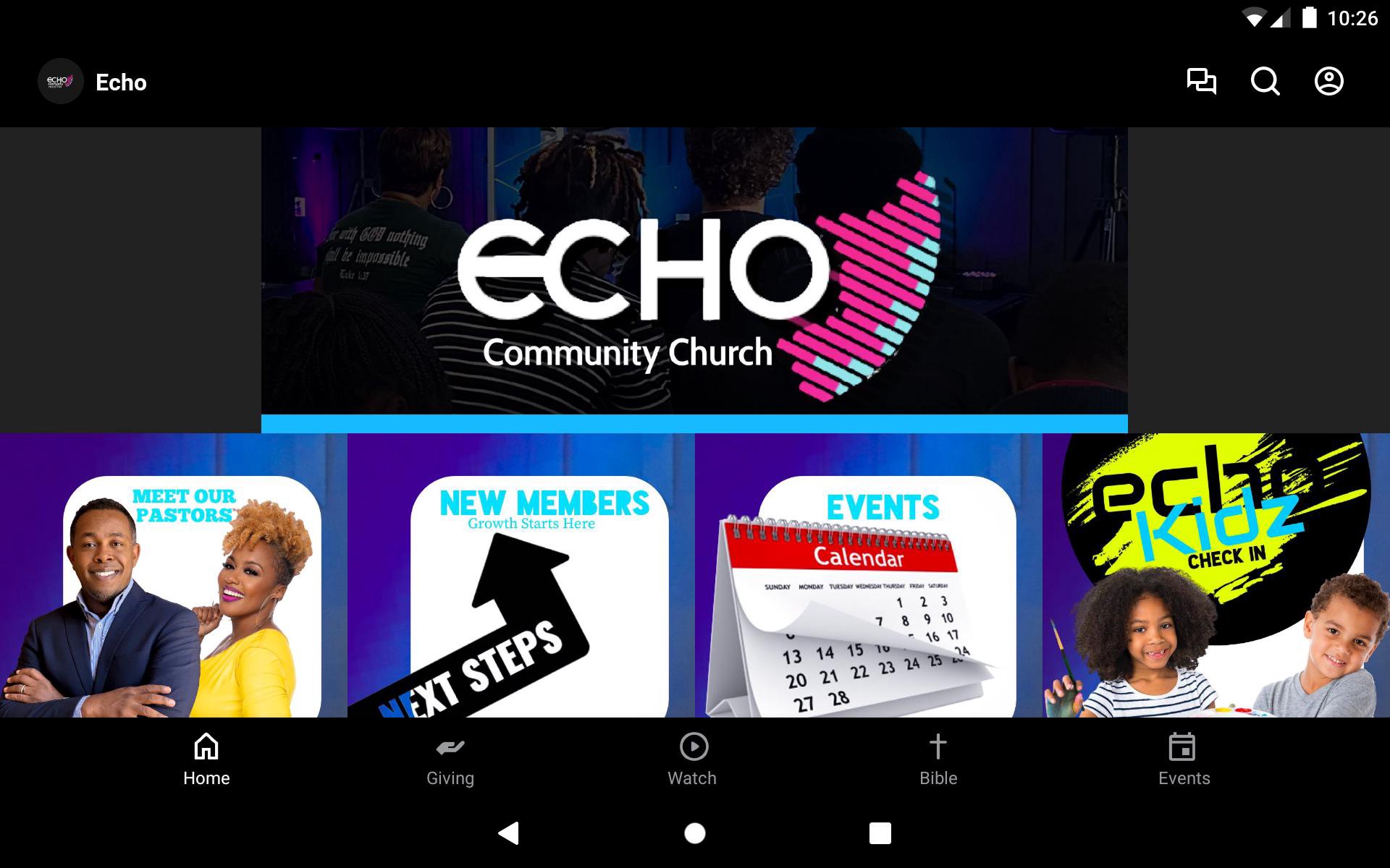App - Echo Community Church