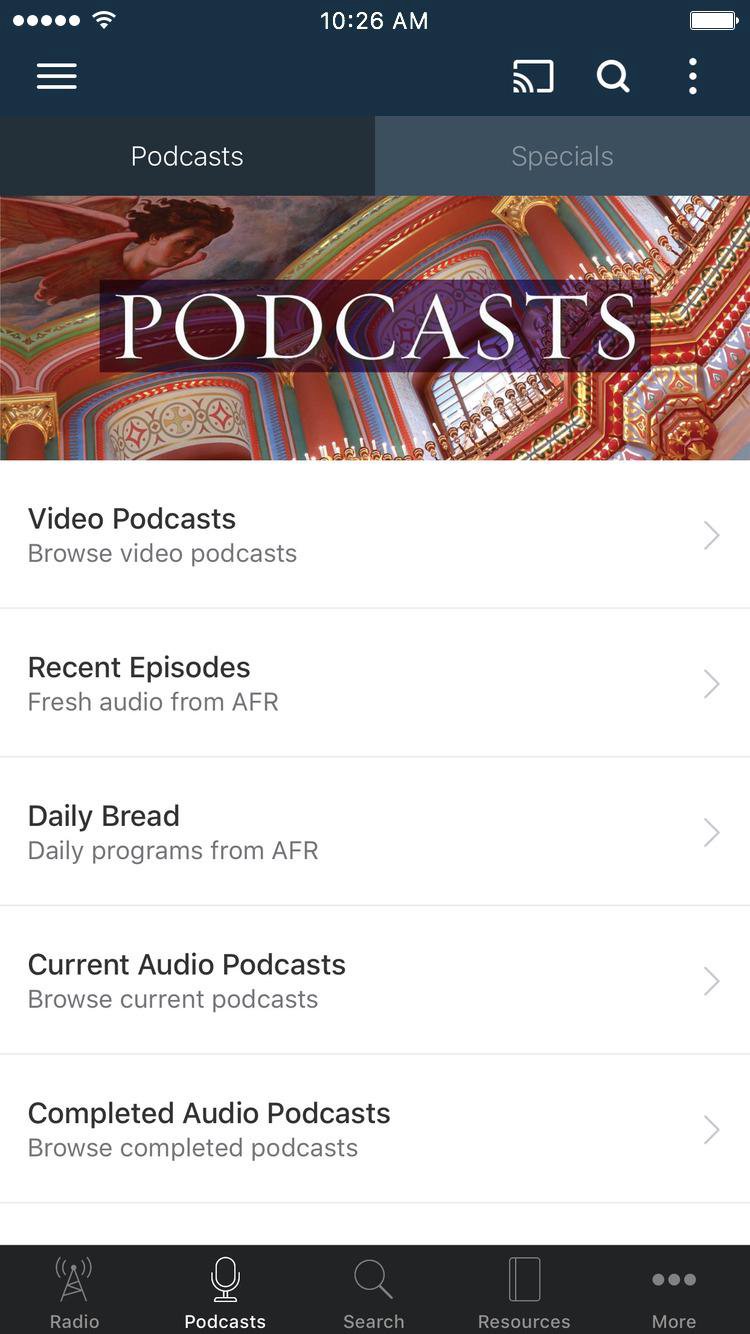 App - Ancient Faith Ministries