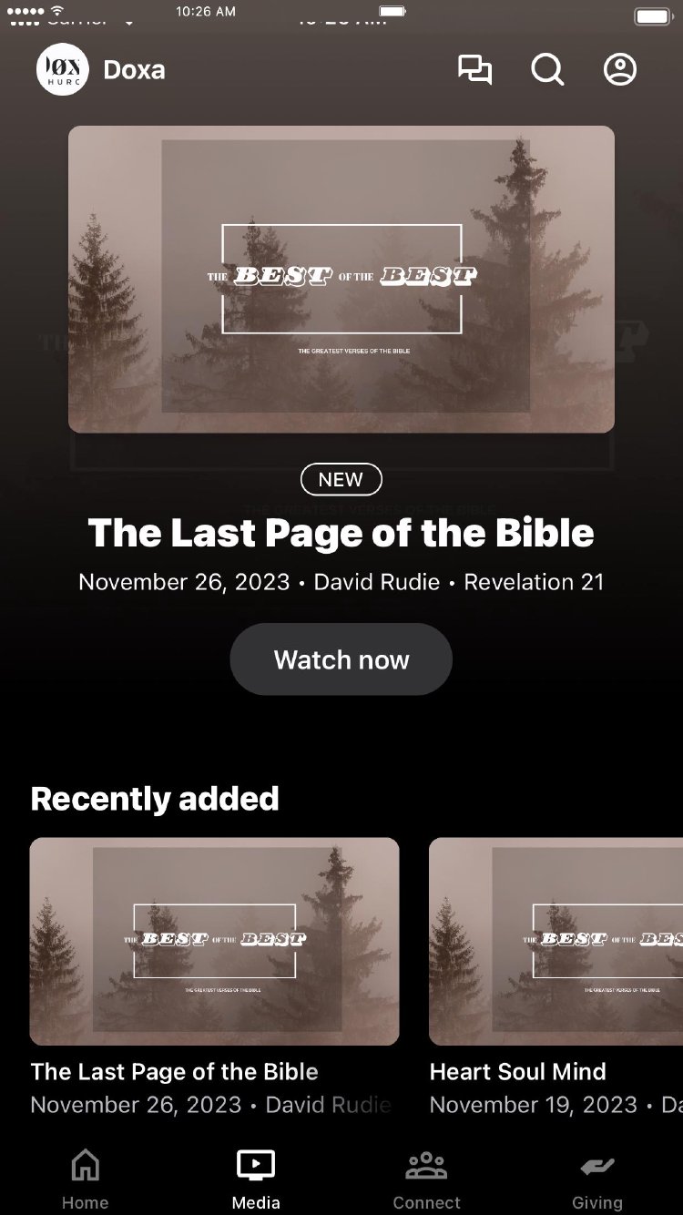 App - Doxa Church