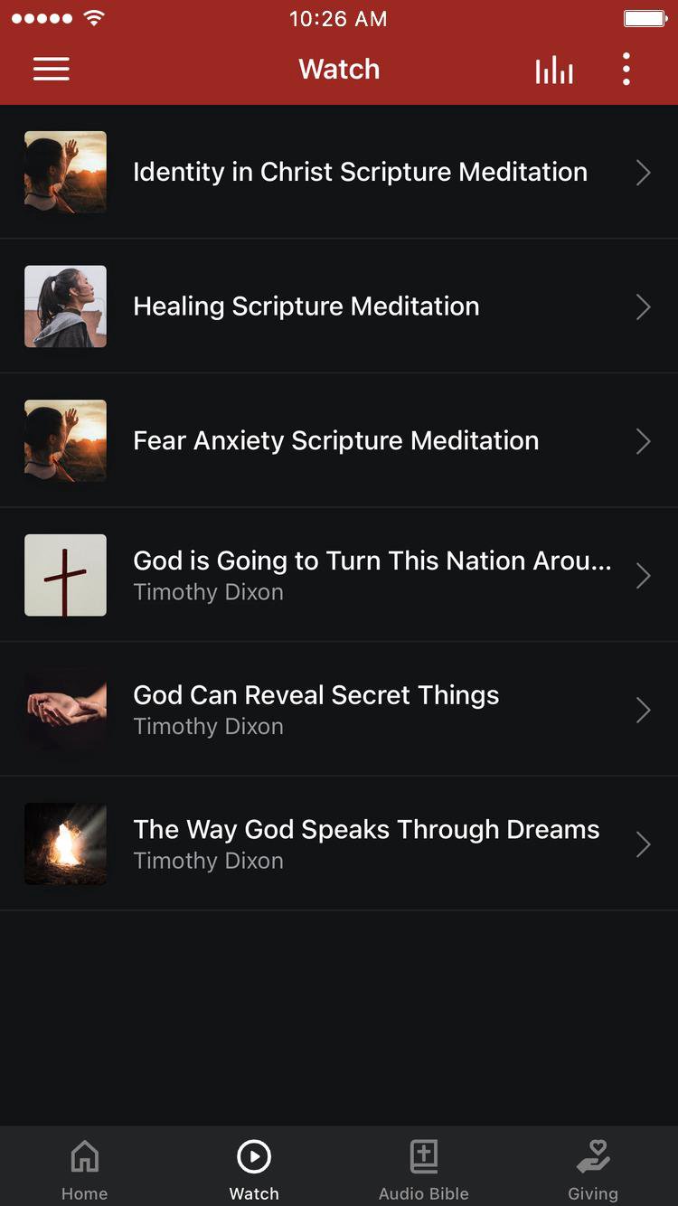 App - Timothy V Dixon Ministry, Inc.