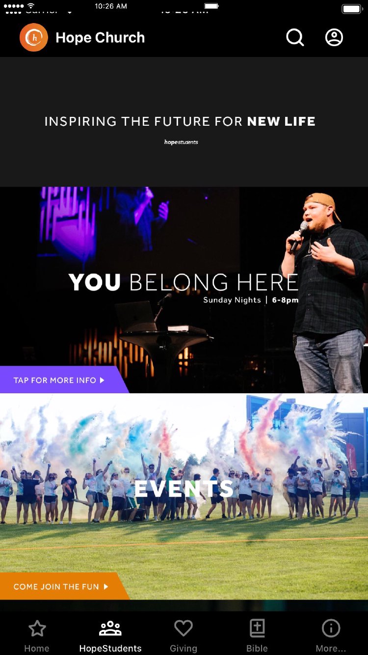 App - Hope Evangelical Free Church