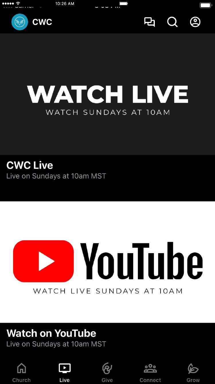 CWC App - Calvary Worship Center
