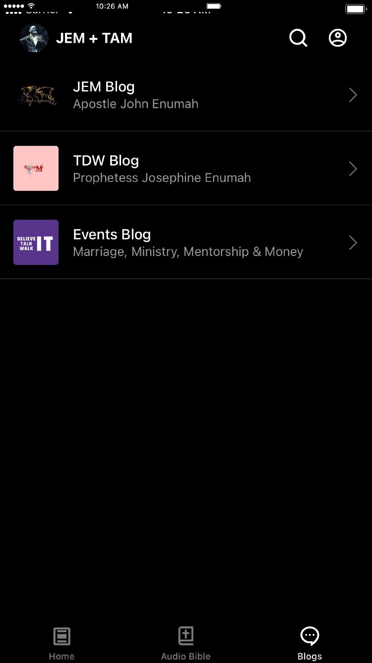 App - John Enumah Ministries