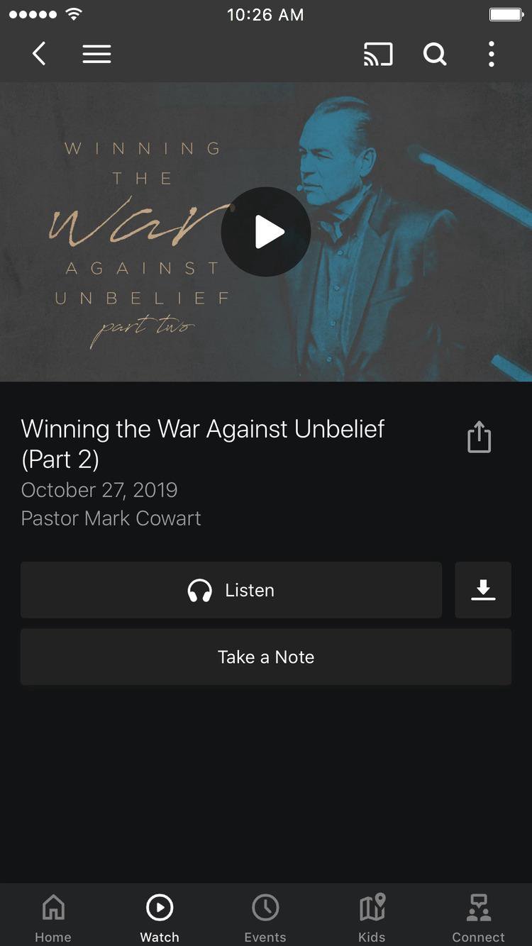 App - Church For All Nations App