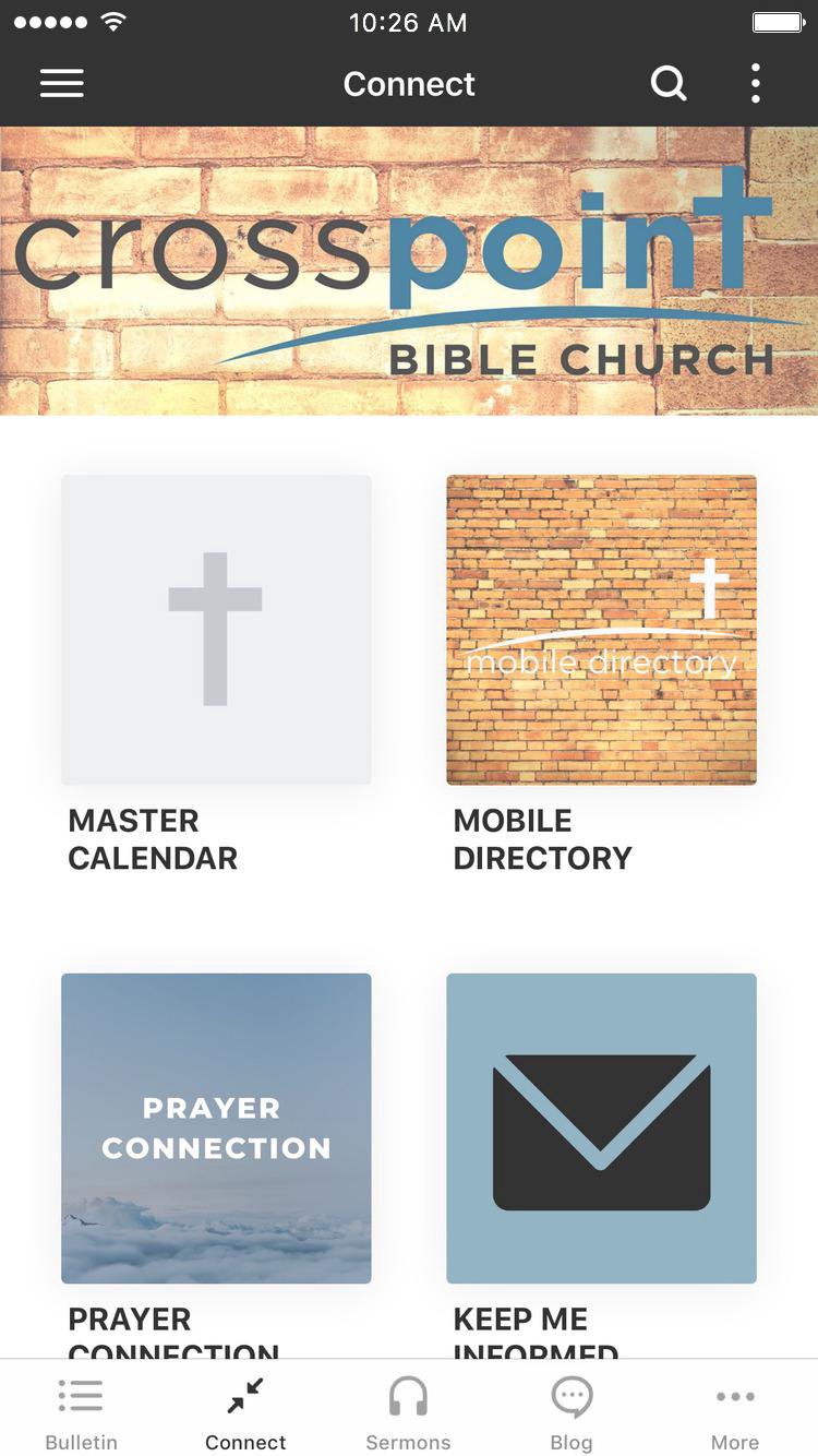 App - CROSSPOINT BIBLE CHURCH
