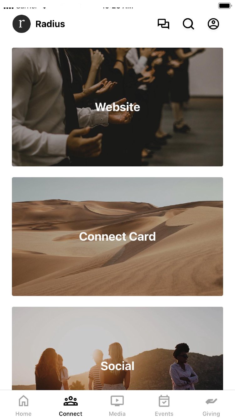 App - Radius Greenville