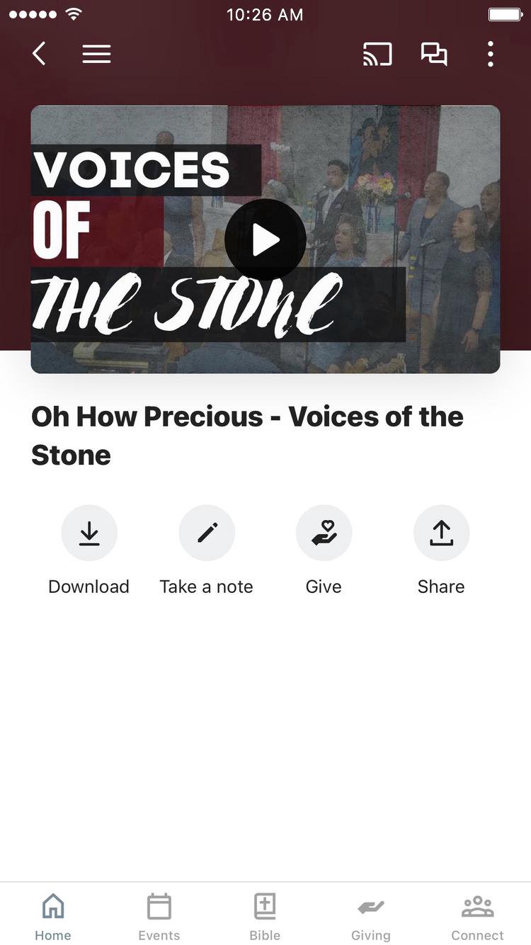 App - Cornerstone Missionary Baptist Church