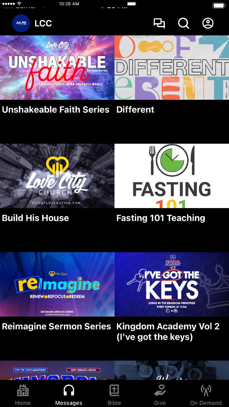 App - Love City Church