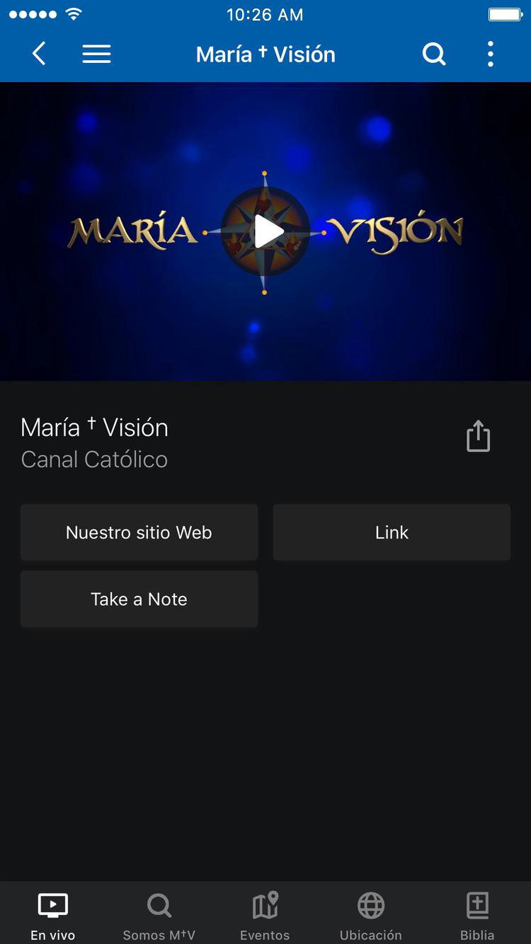 App - María Visión