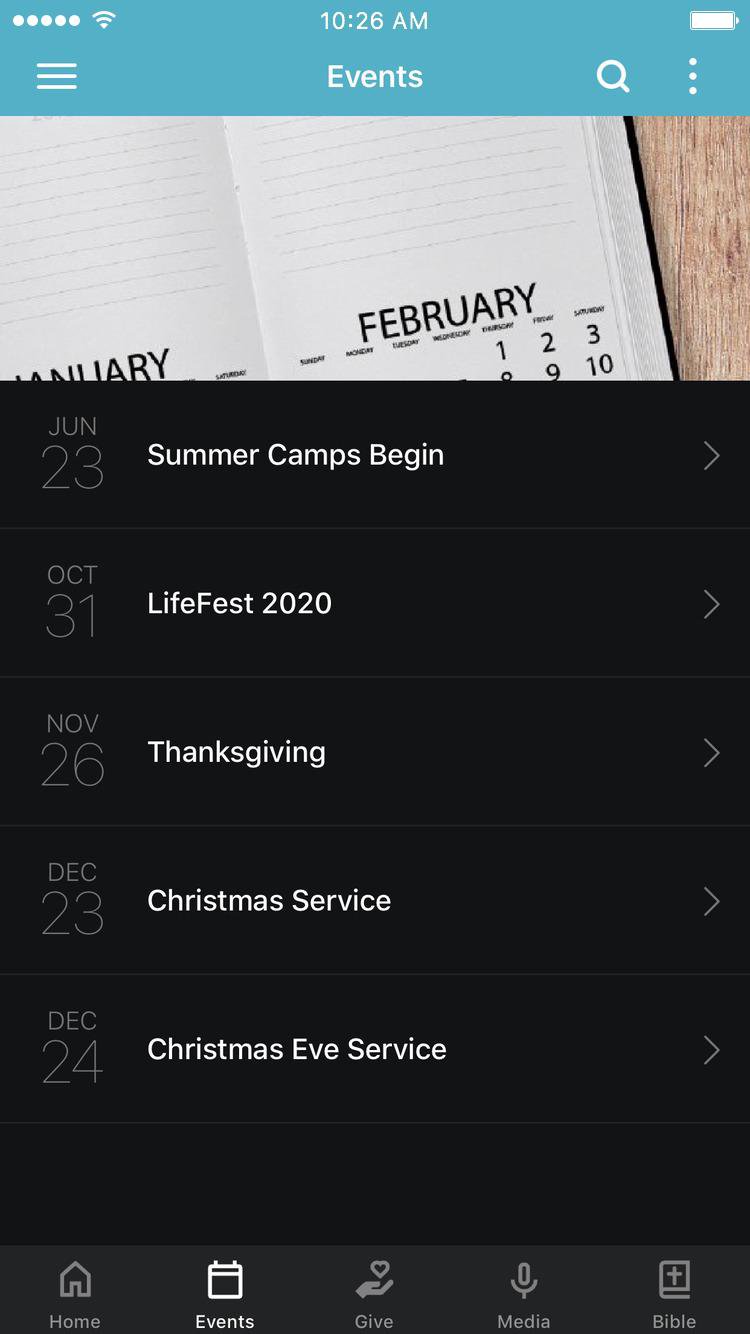 App - Happy Home Church