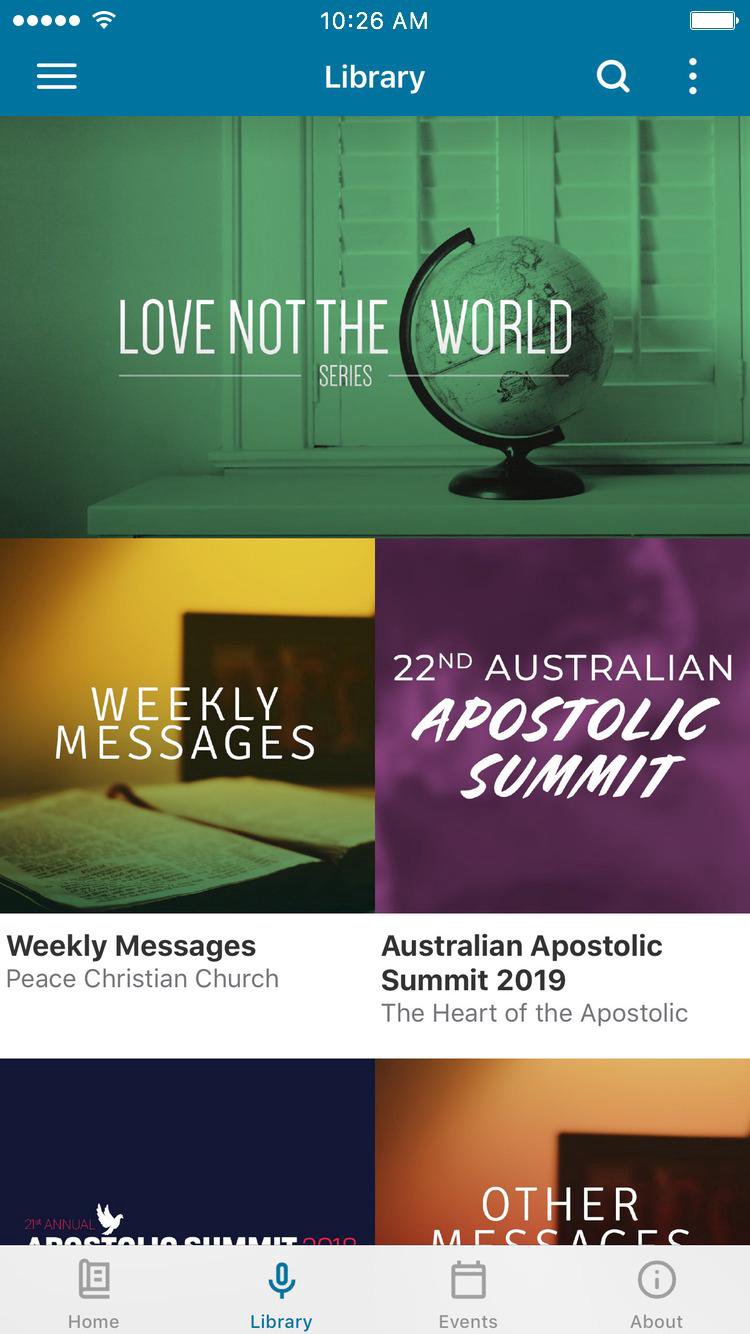 App - Peace Apostolic Ministries