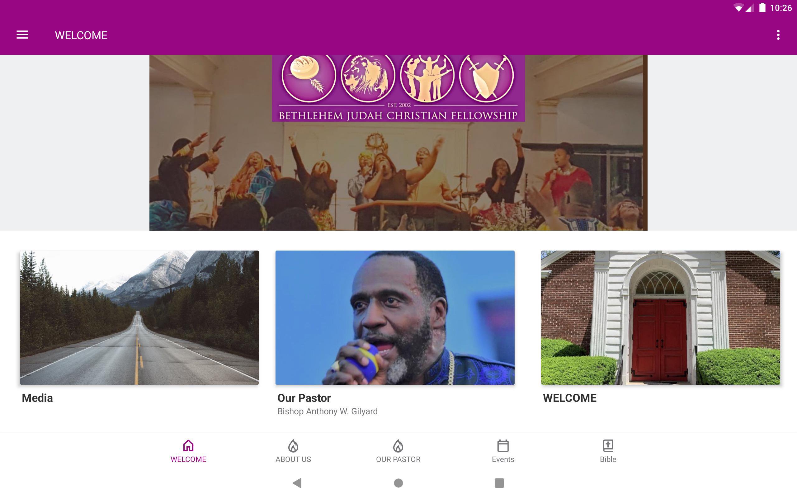 App - Bethlehem Judah Christian Fellowship
