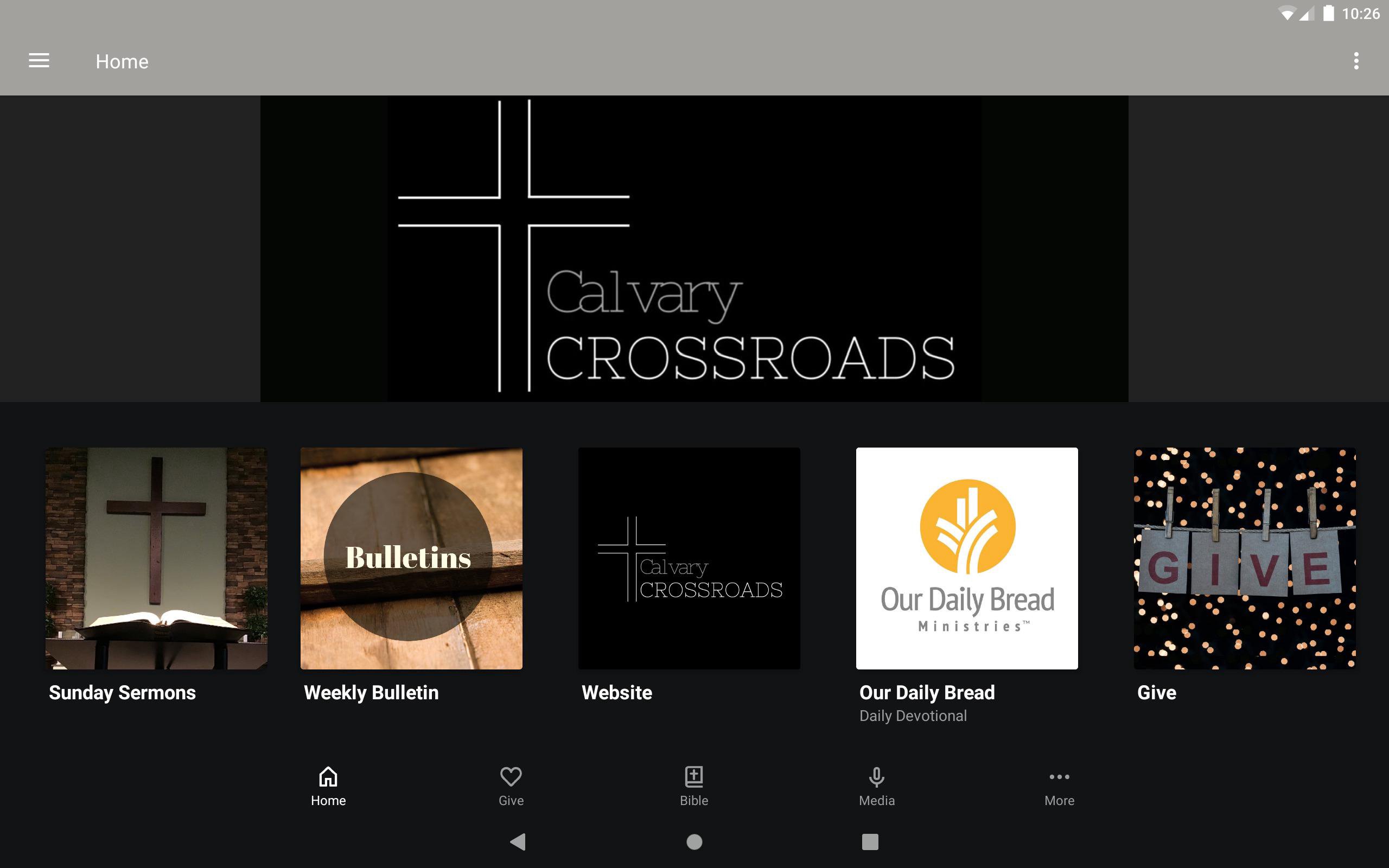 App - Calvary Crossroads Church