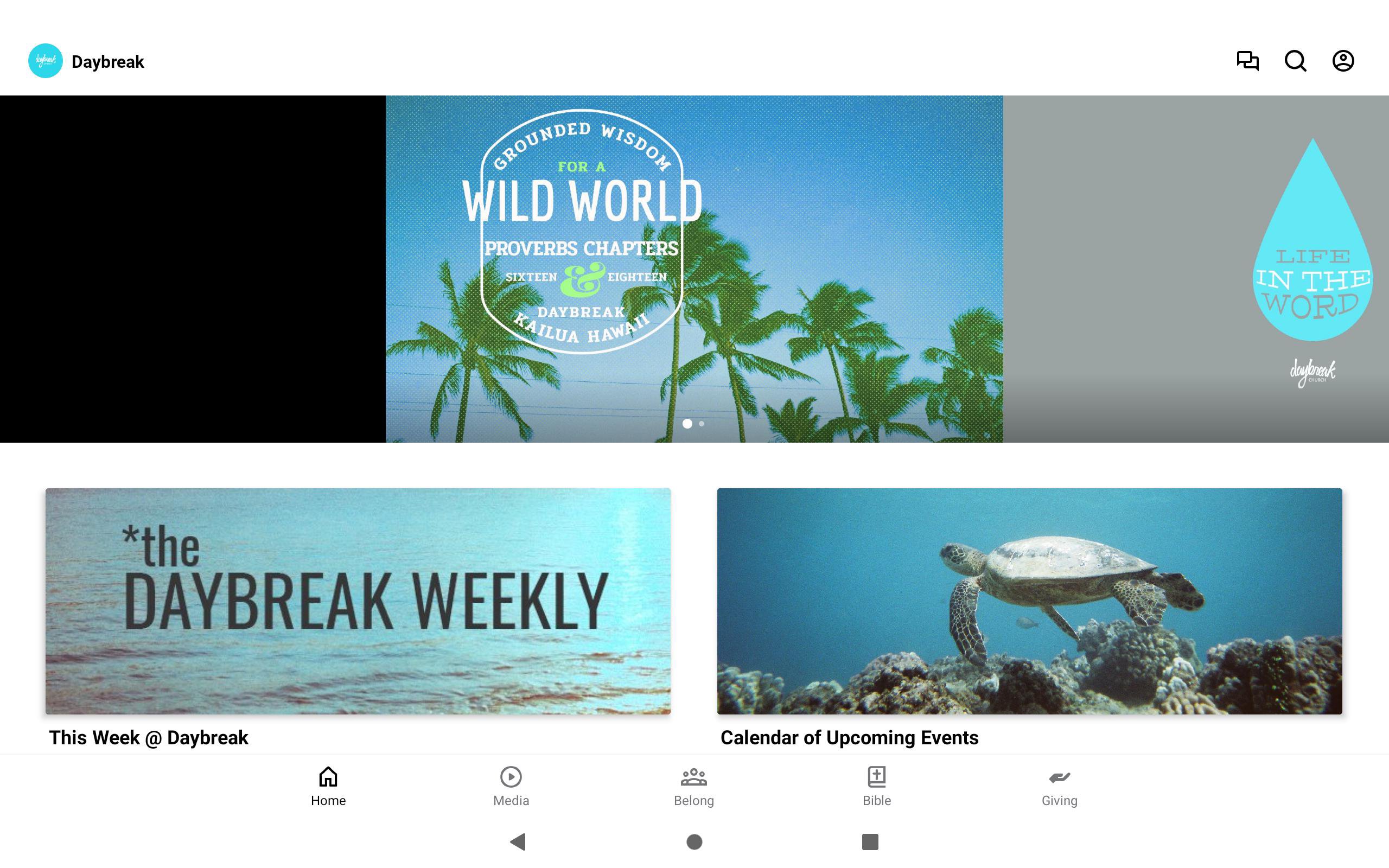 App - Daybreak Church