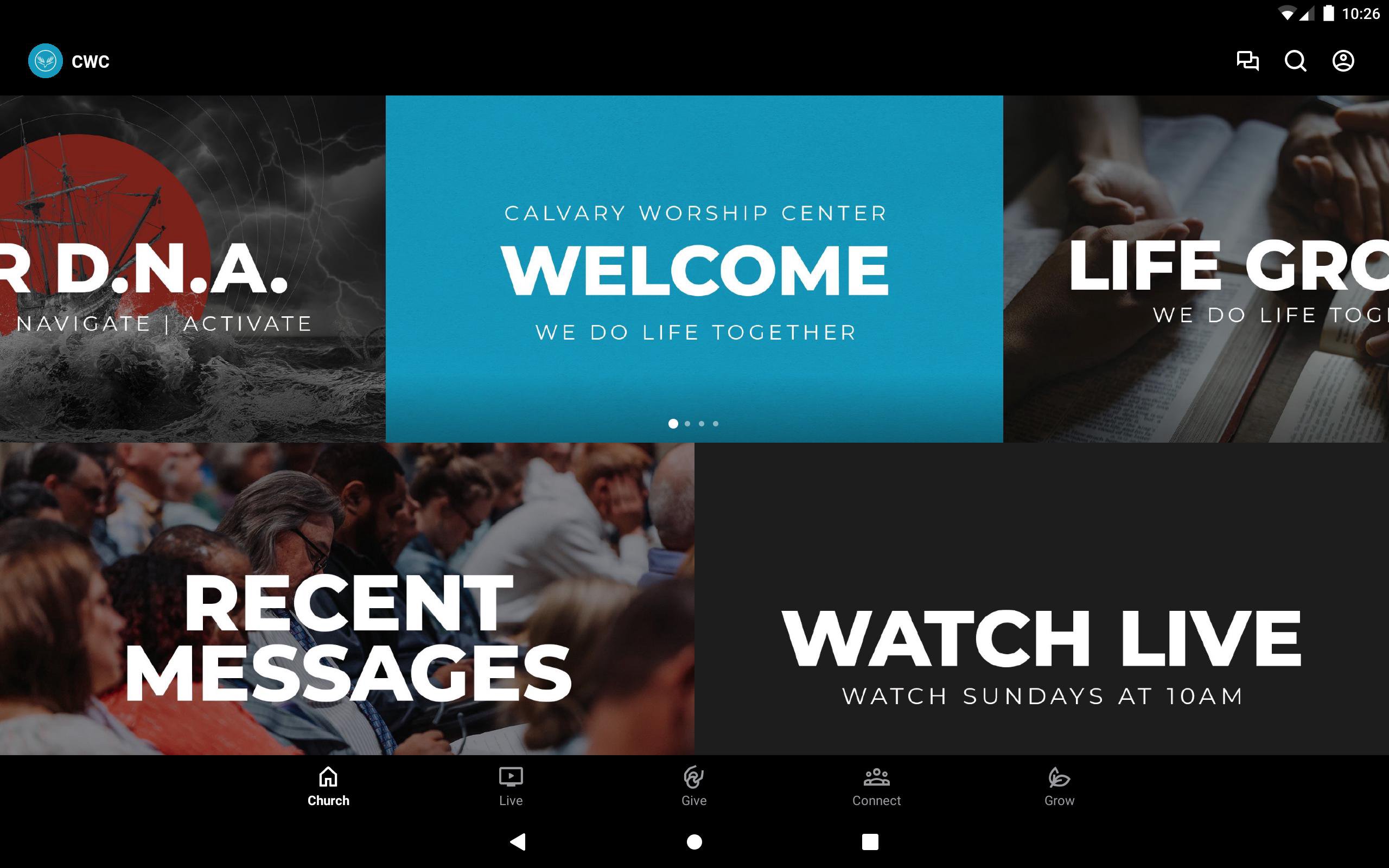 CWC App - Calvary Worship Center