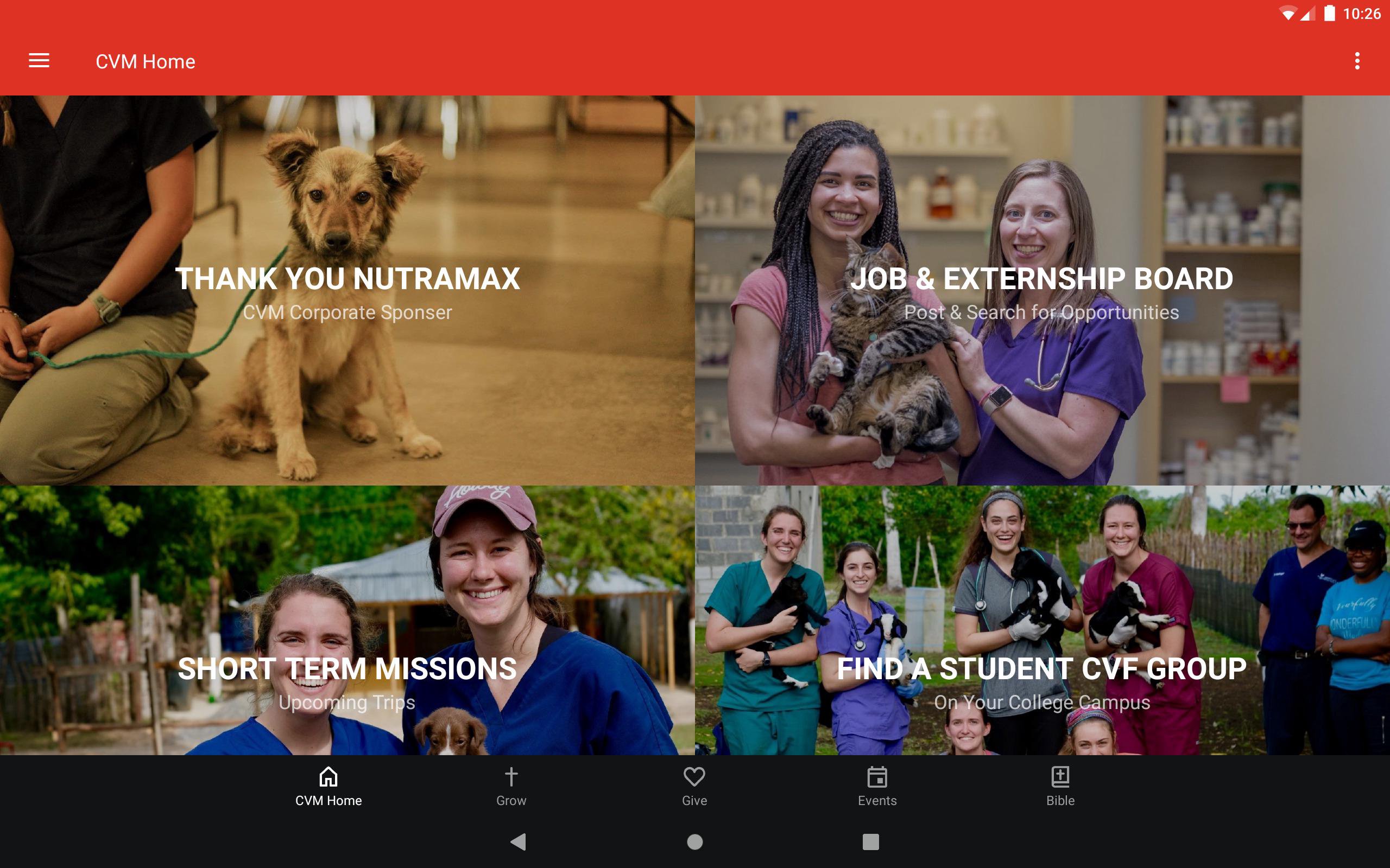 App - Christian Veterinary Mission