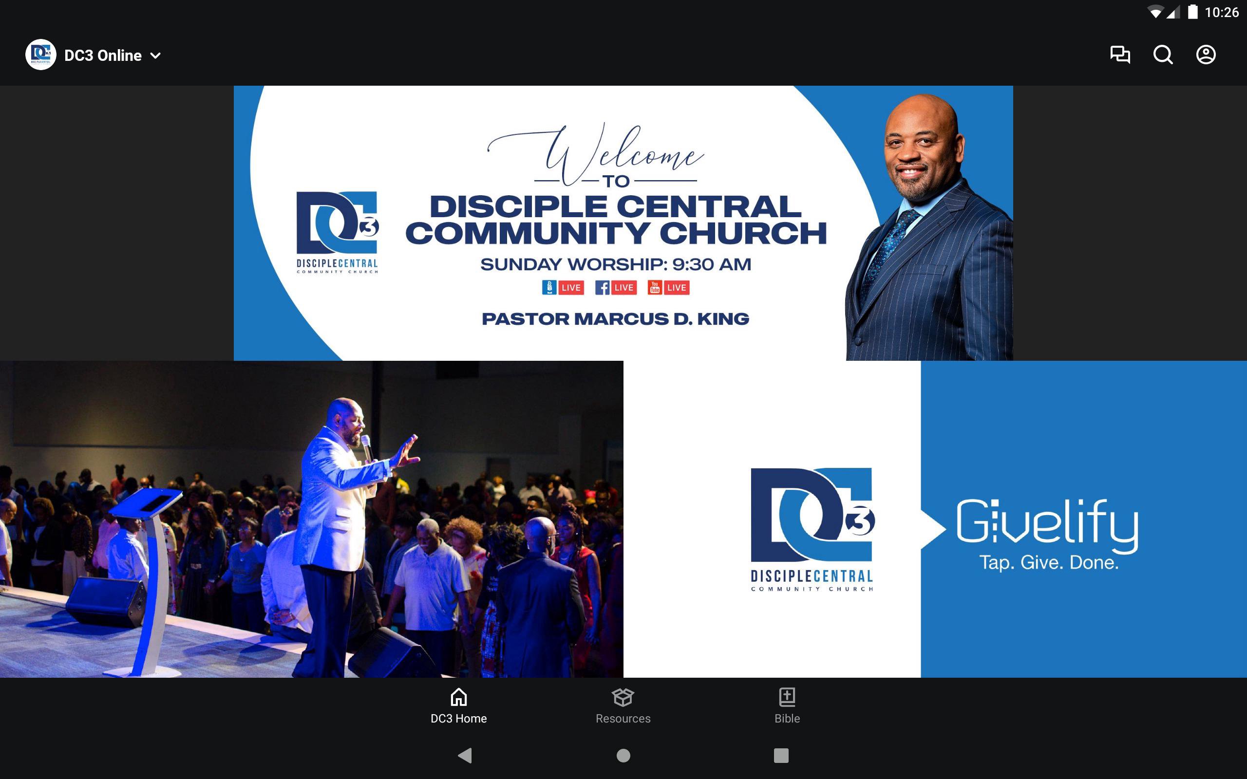 App - Disciple Central Community Church