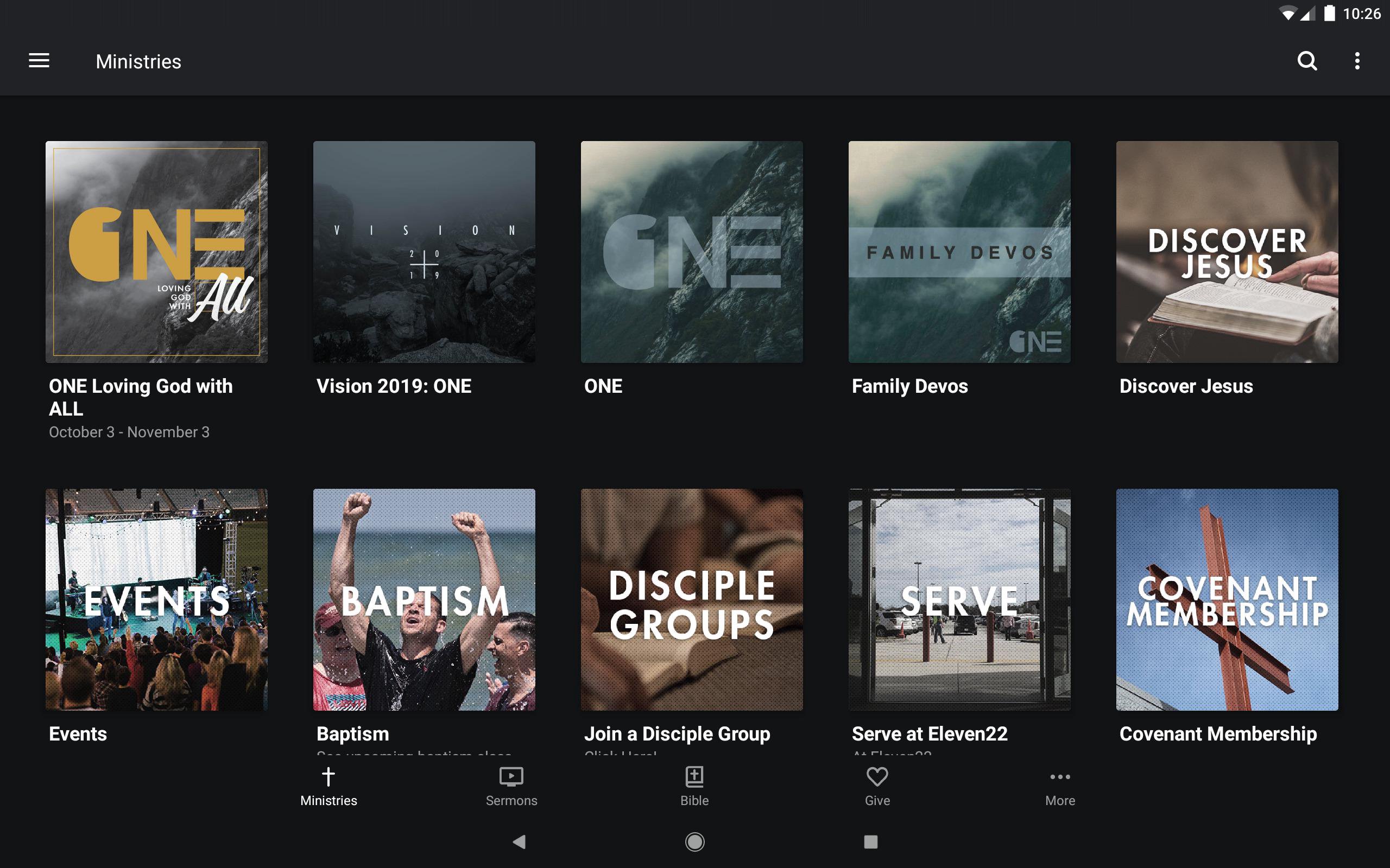 App - The Church of Eleven22