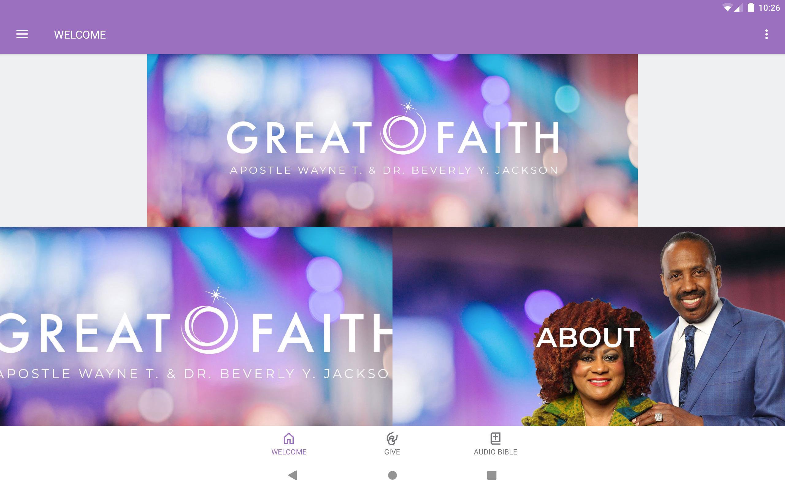 App - Great Faith Ministries