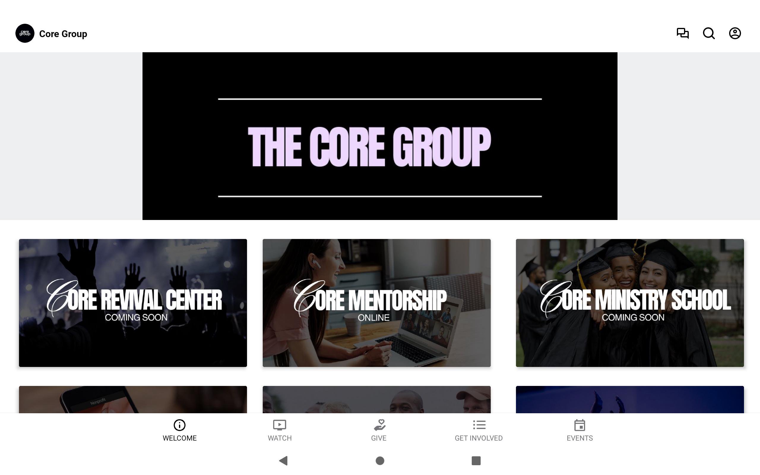 App - The Core Group
