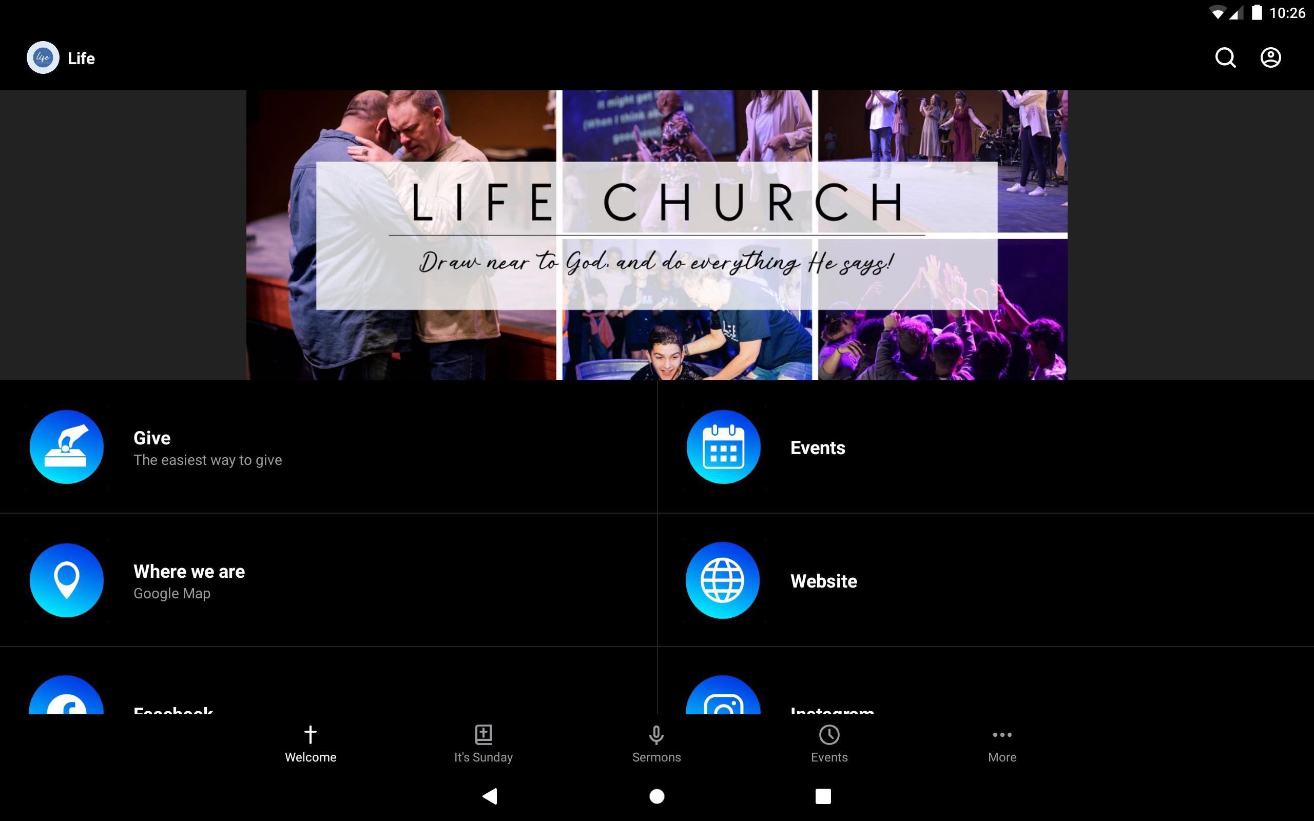 App - Life Foursquare Church