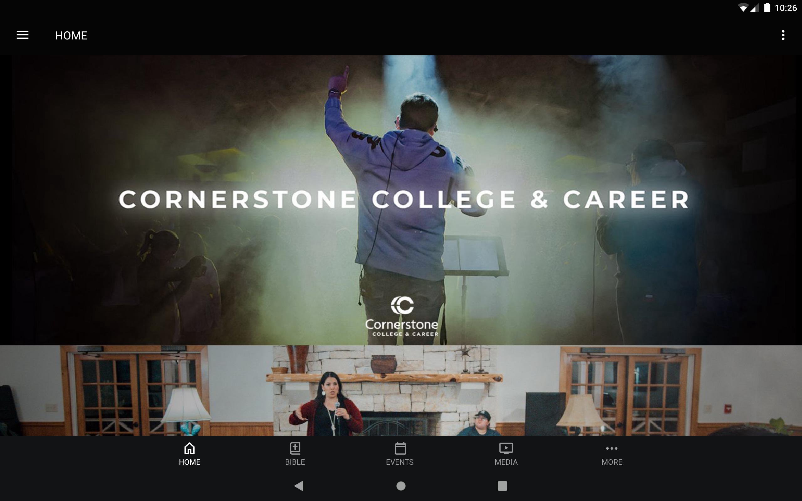 App - Cornerstone College & Career Ministry