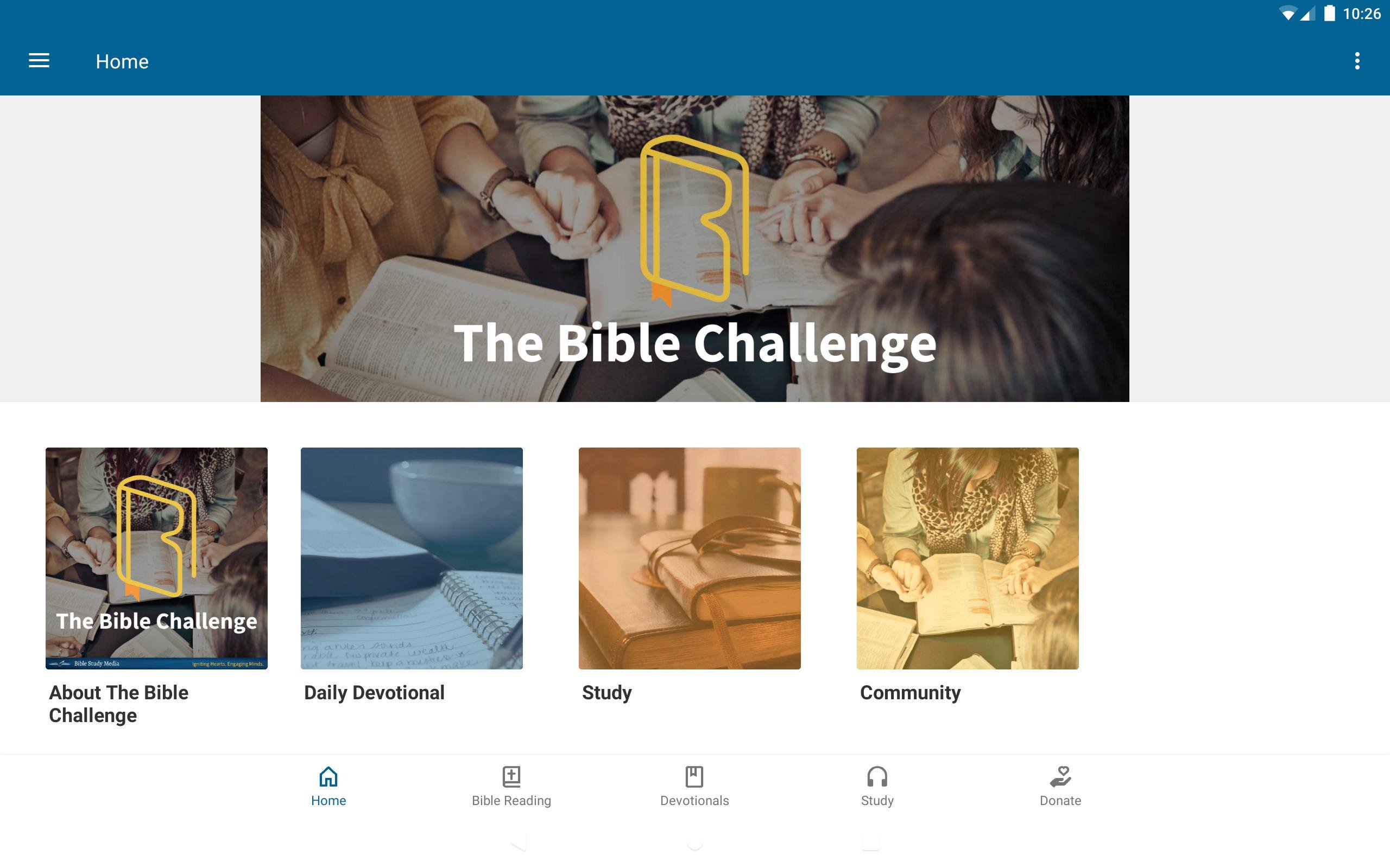 App - The Bible Challenge