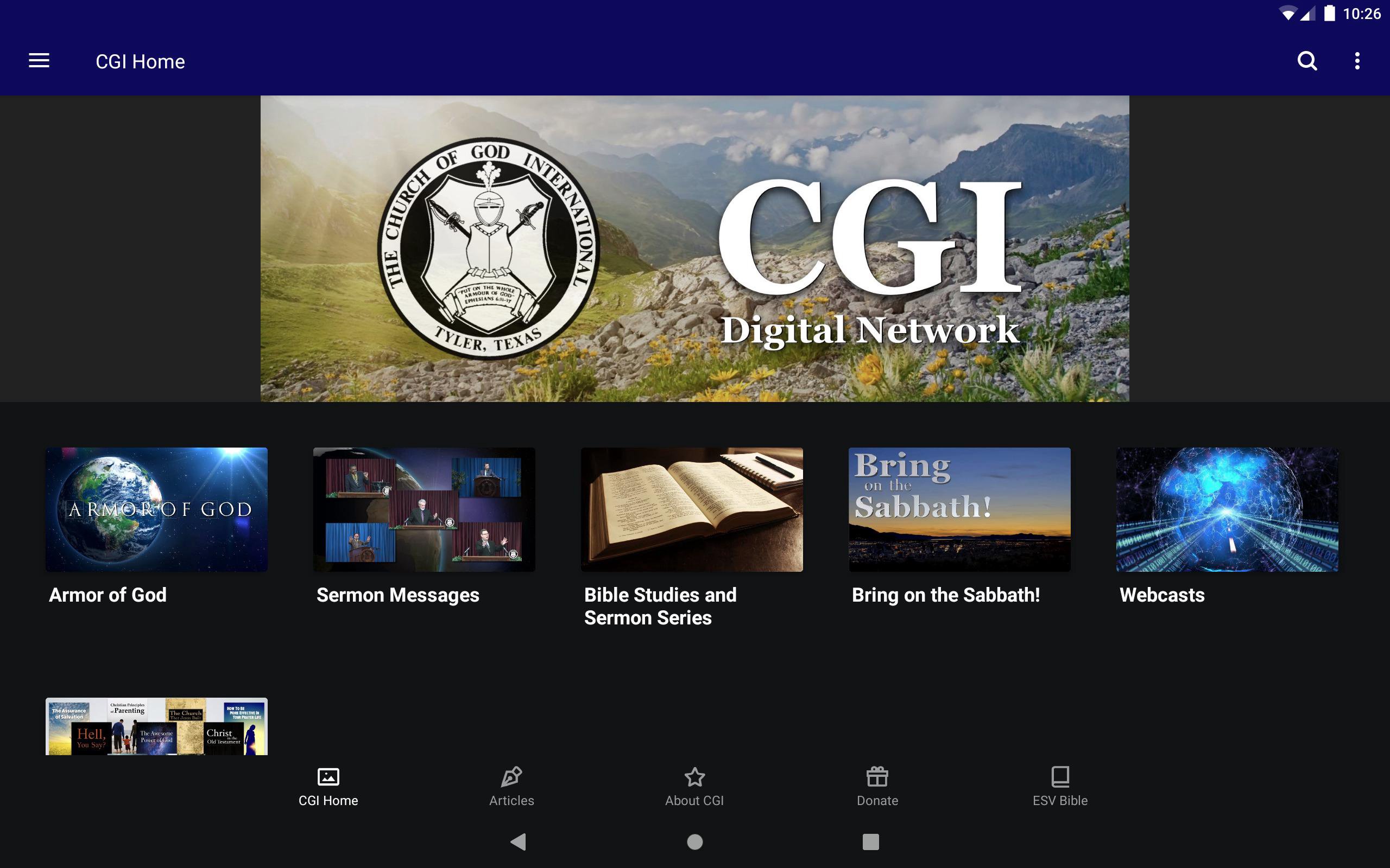 App - CGI Digital Network
