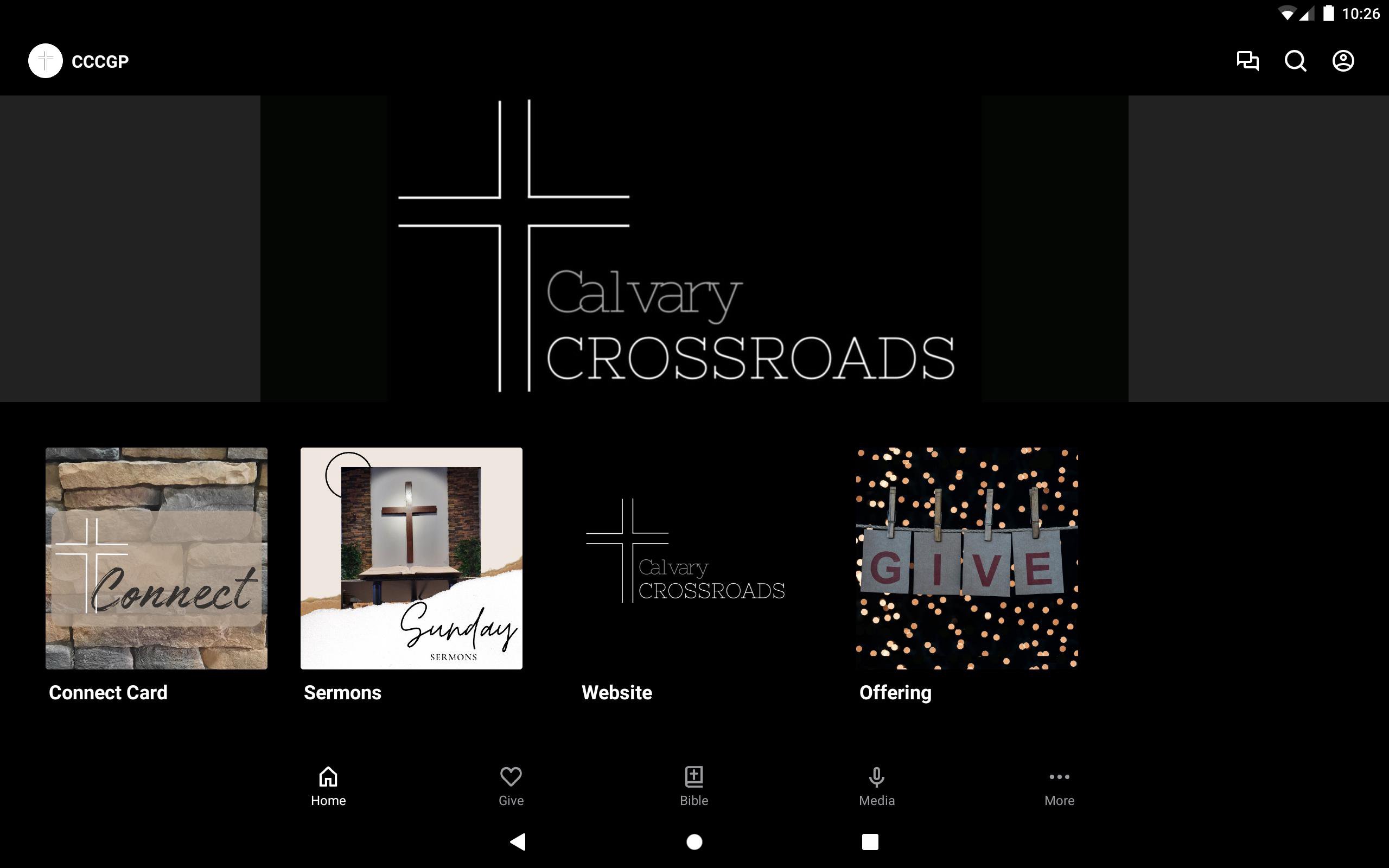 App - Calvary Crossroads Church