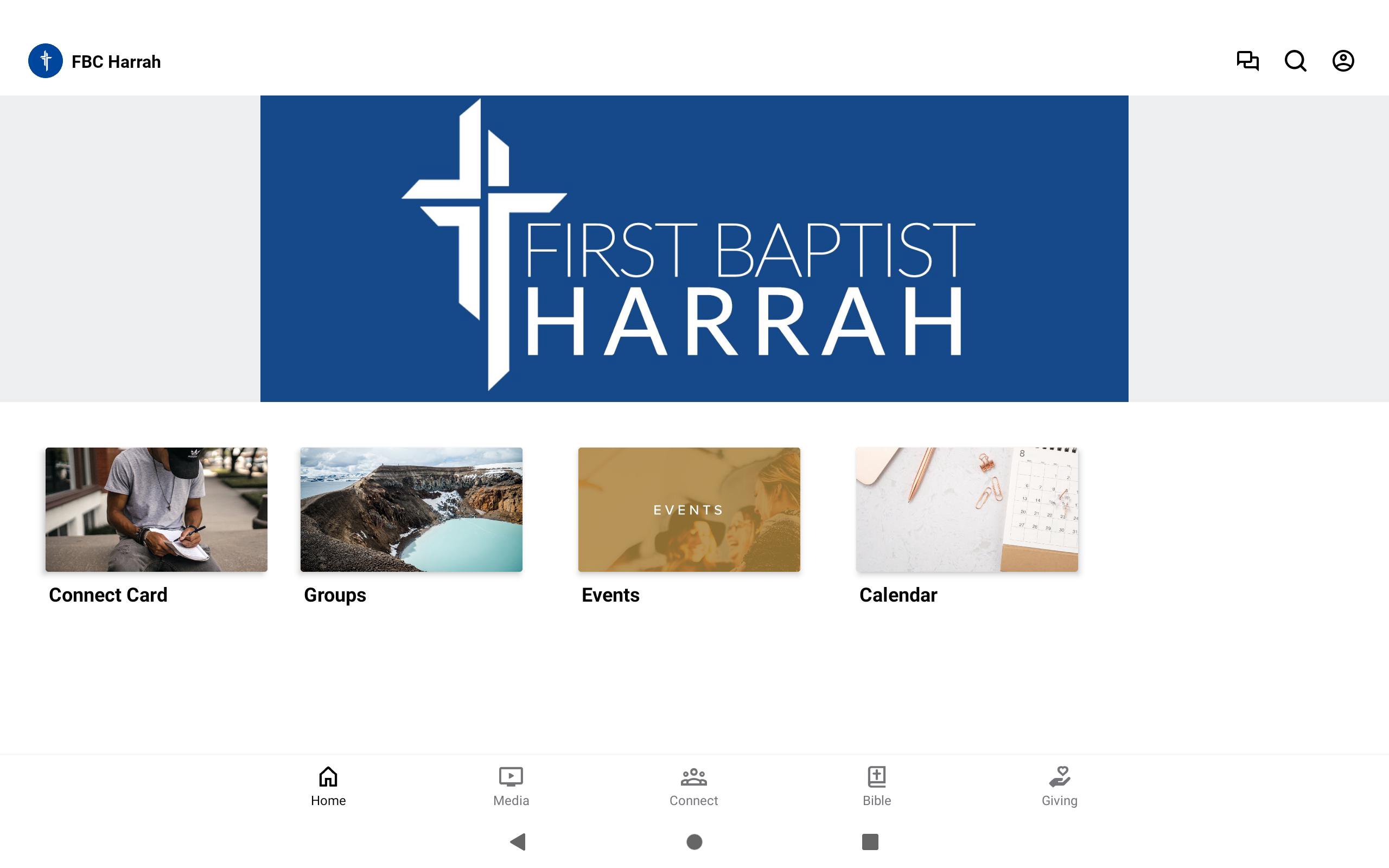 App - First Baptist Harrah