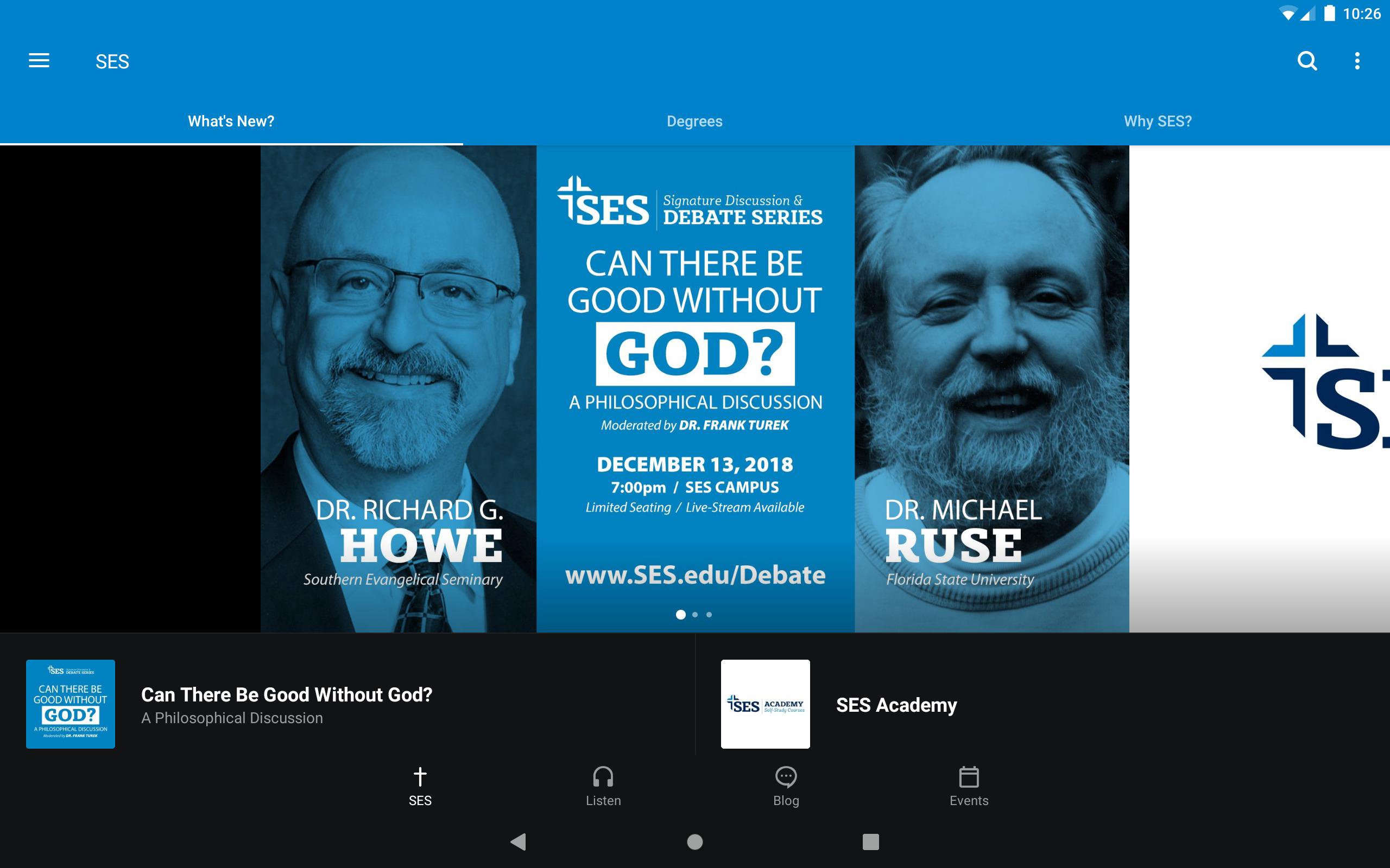 App - SES Apologetics