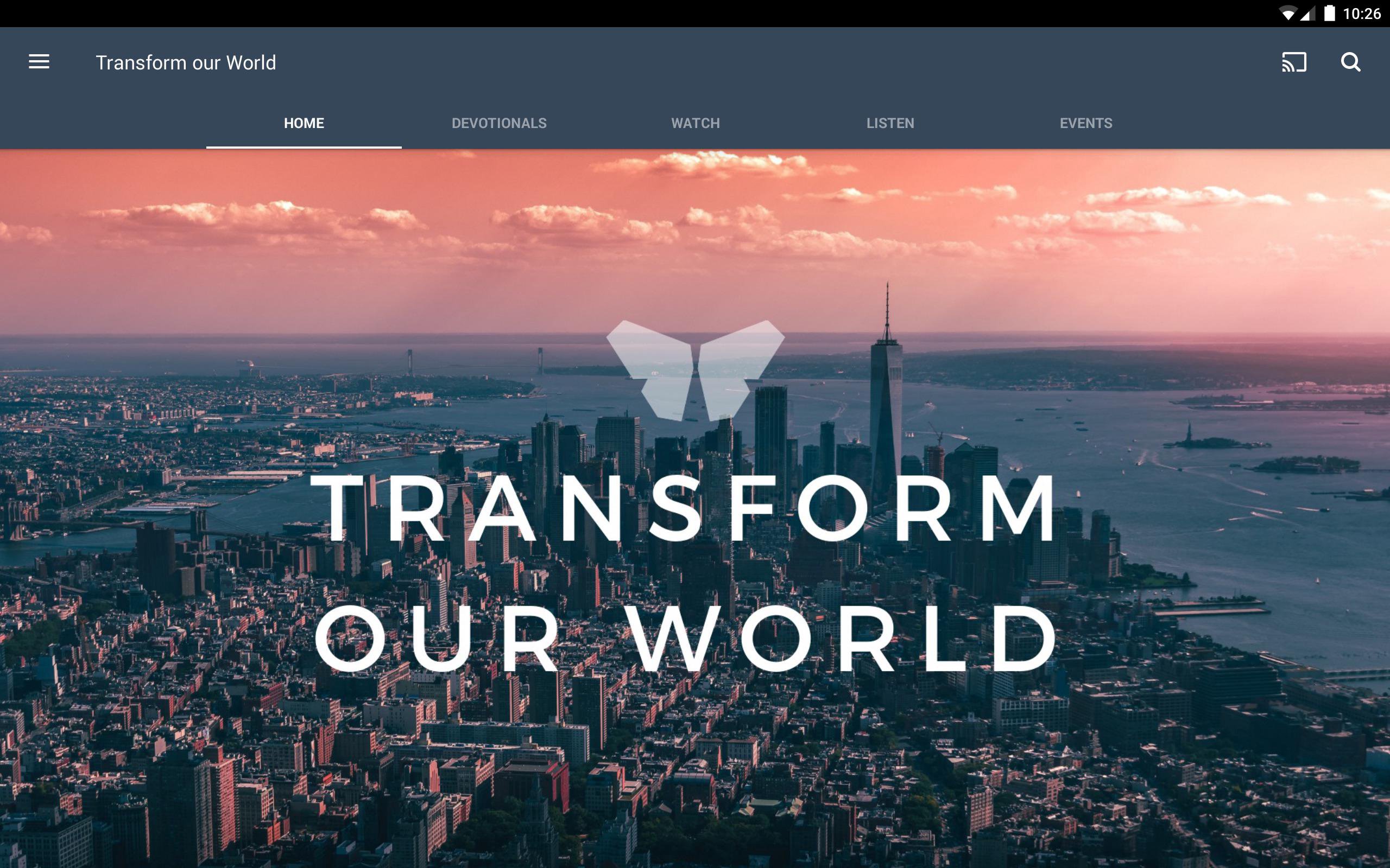 App - Transform Our World