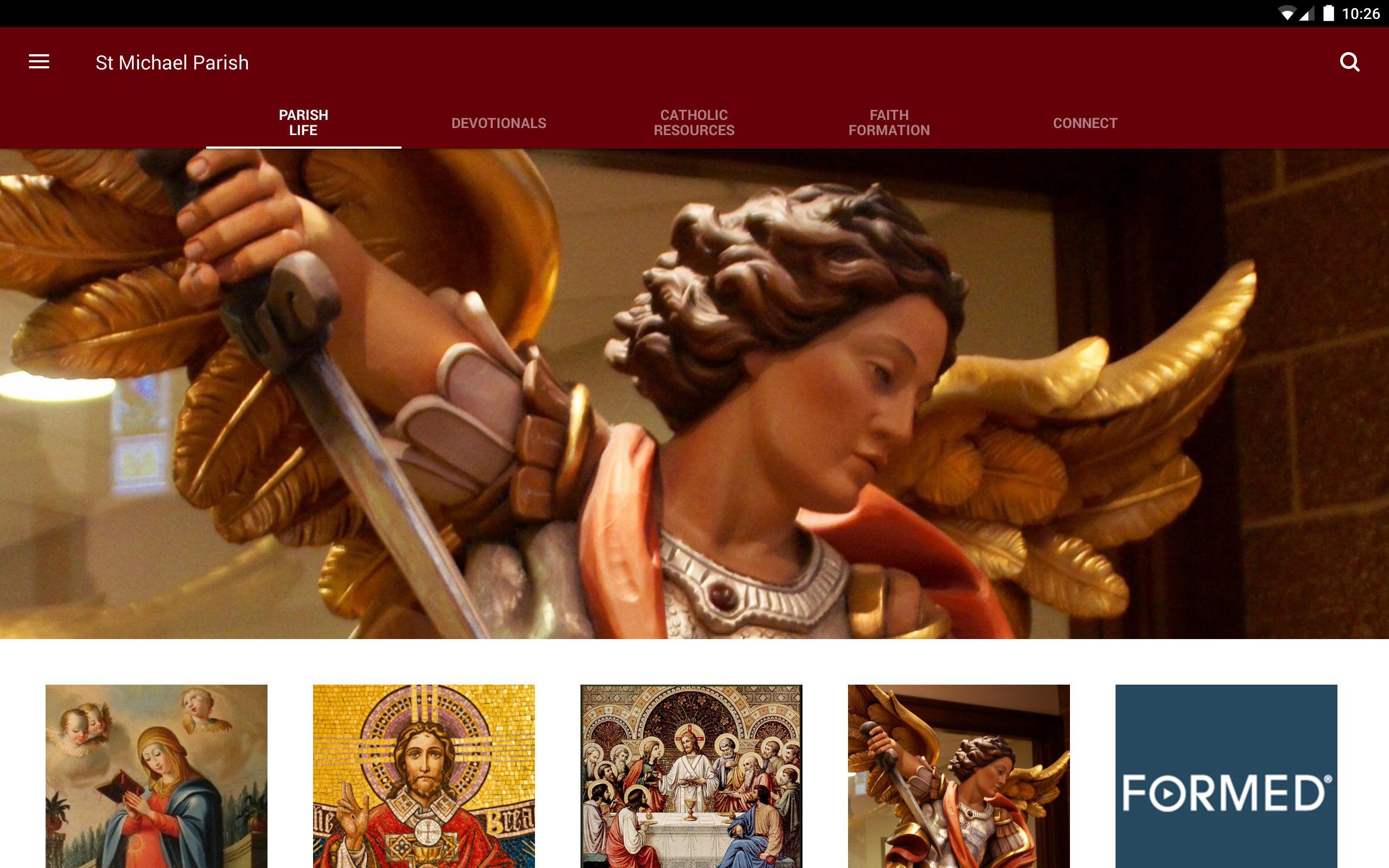 App - Saint Michael Wheaton