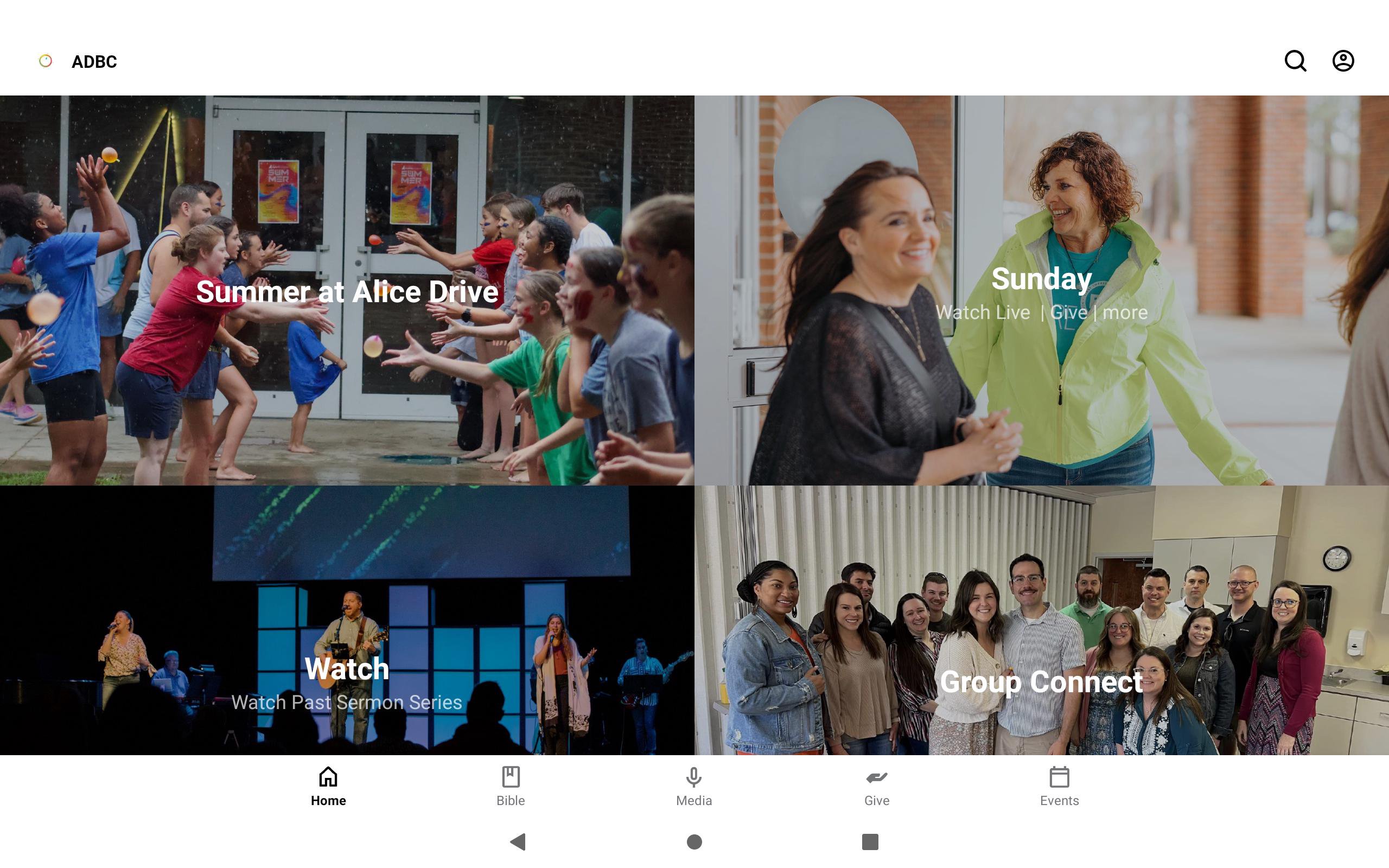 App - Alice Drive Baptist Church
