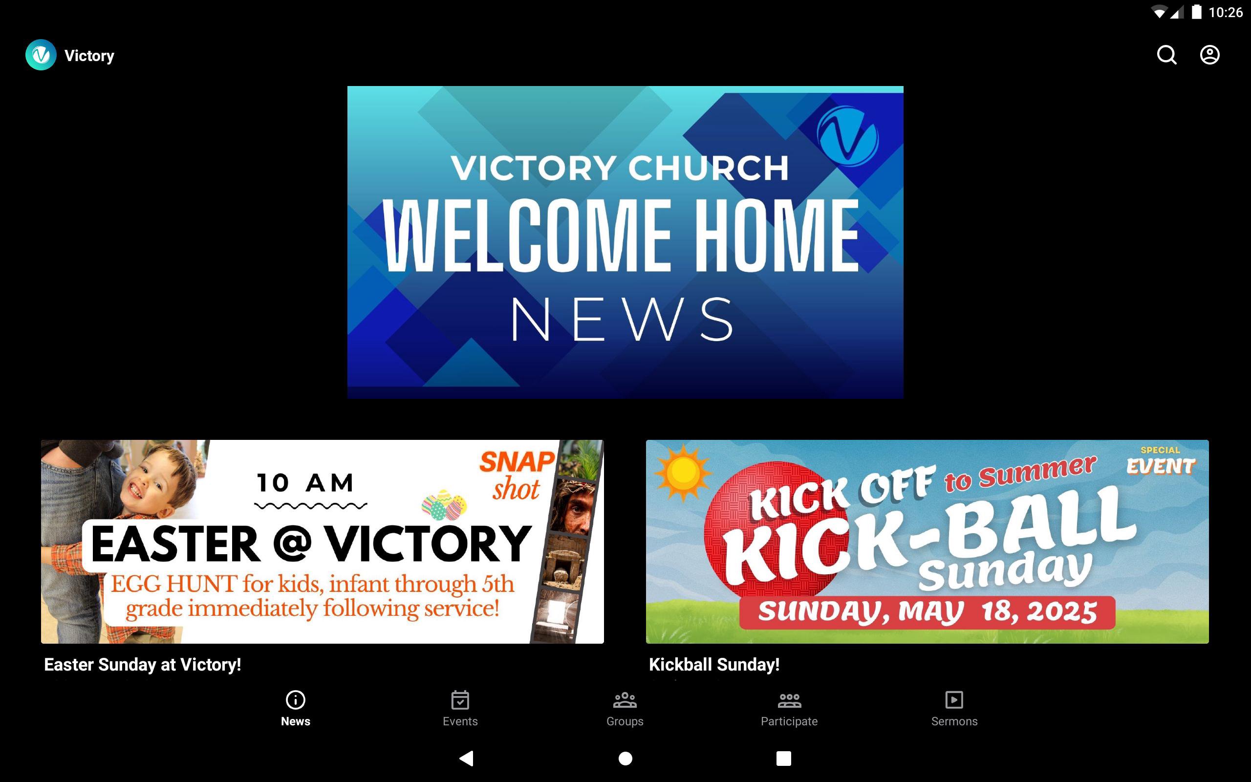 App - Victory Church