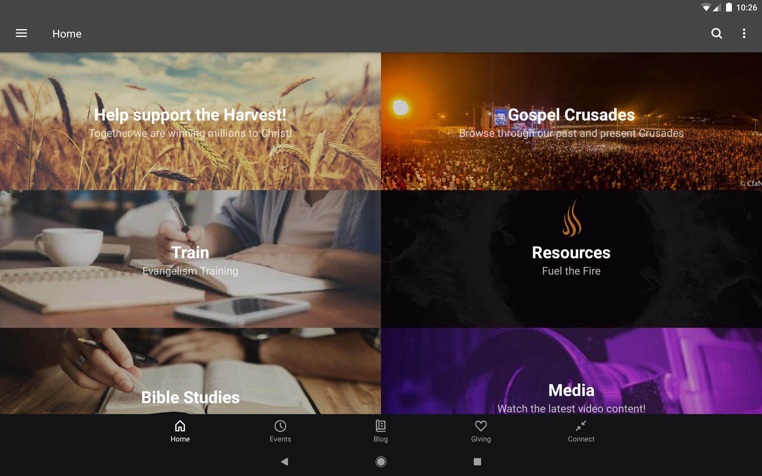 App - Christ for all Nations UK